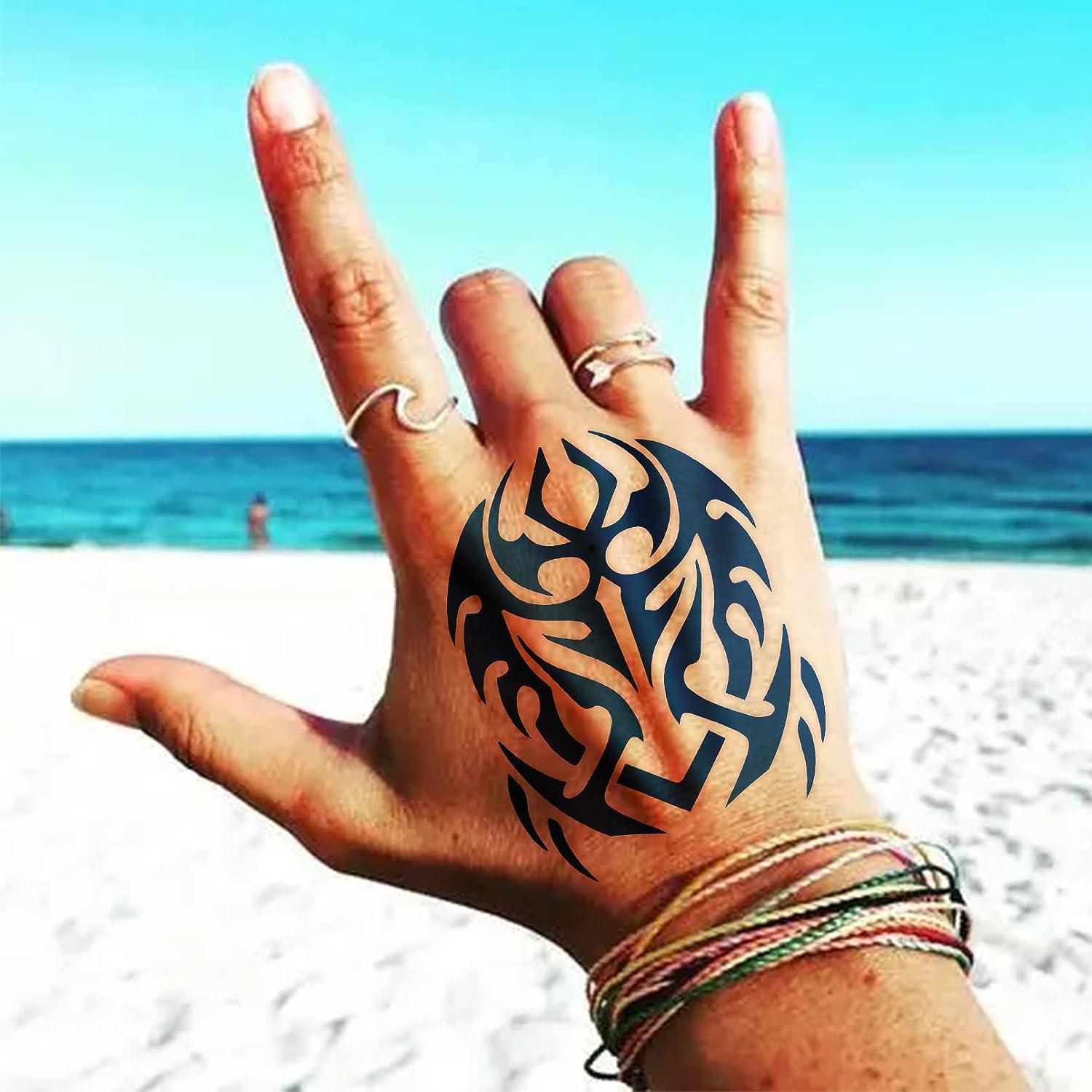 CUTELIILI Aztec & Viking Style Temporary Tattoos for Men - 10 Sheets ...