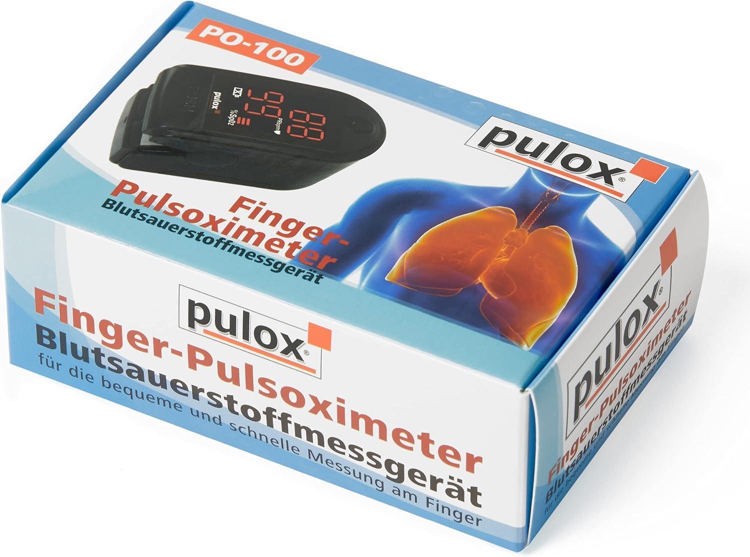 Buy Pulse Oximeter Pulox PO-100 Solo | Accurate SpO2 & Pulse ...