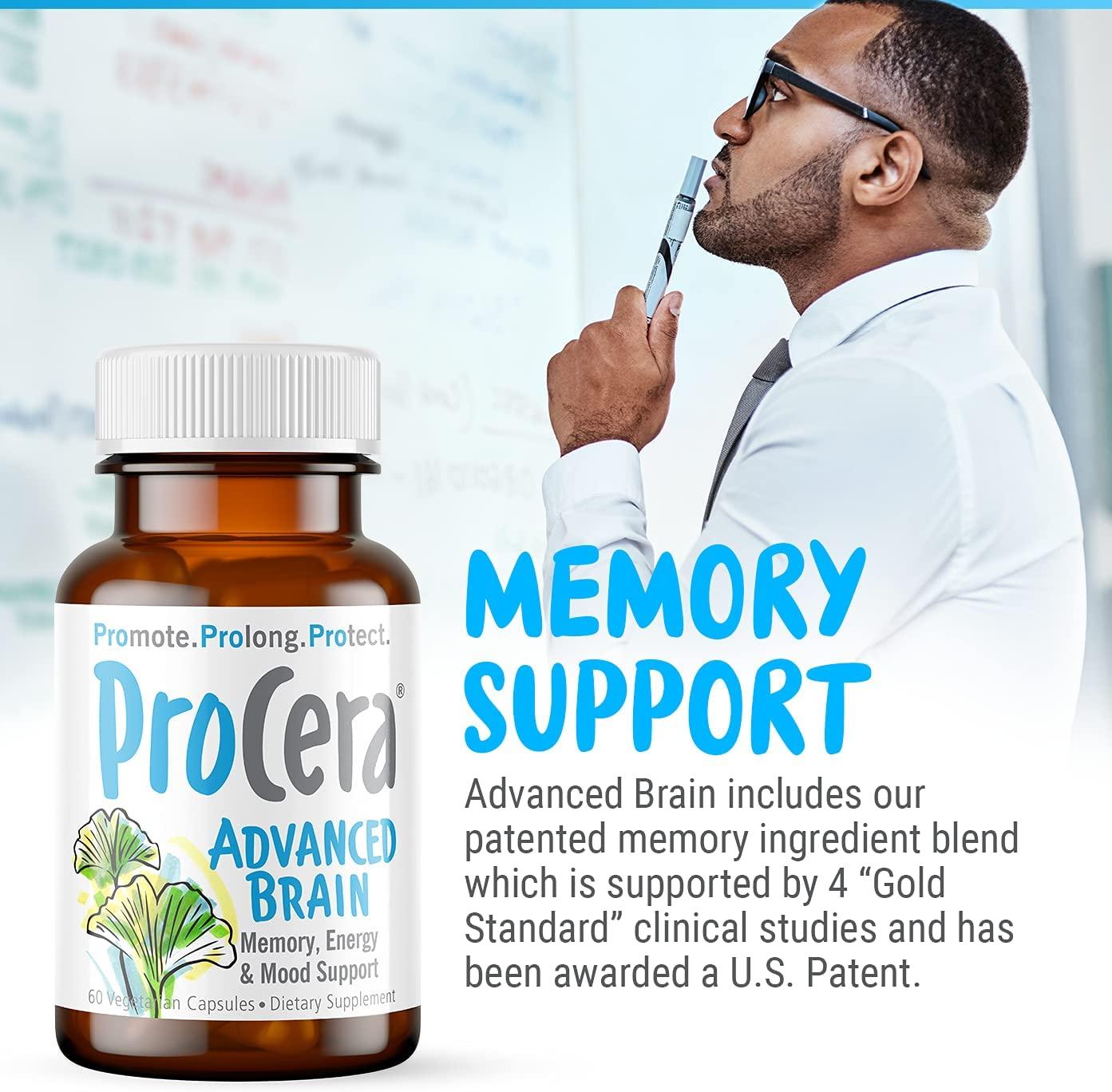Procera Advanced Brain Supplement | Memory & Brain Booster with ...