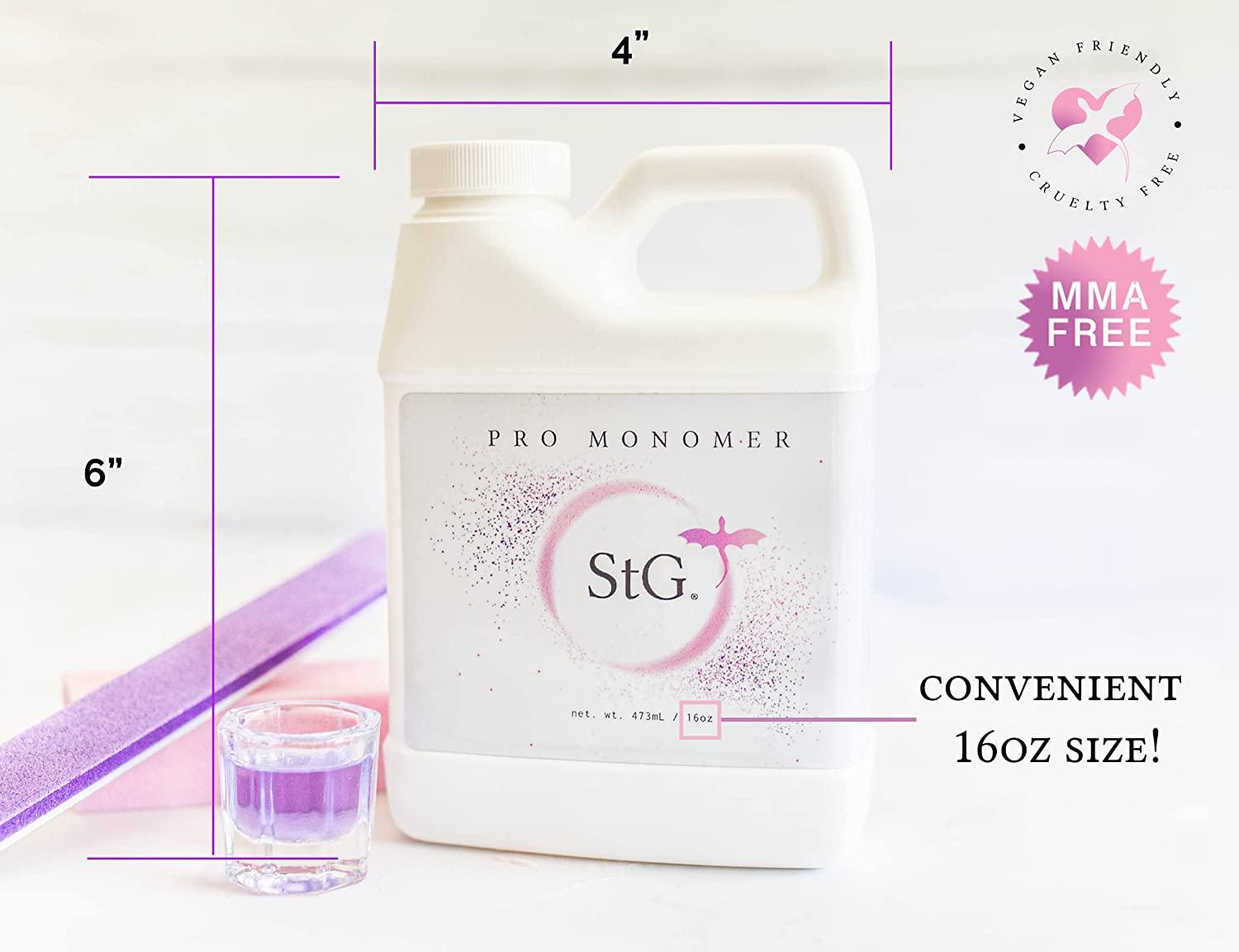 Professional Grade EMA Acrylic Monomer -16oz- MMA Free, Low Odor, Non ...