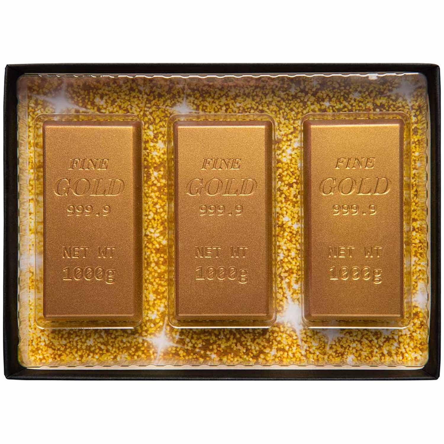 Chocolate Gold Bars Gift Pack - 75g | Perfect for Birthdays ...