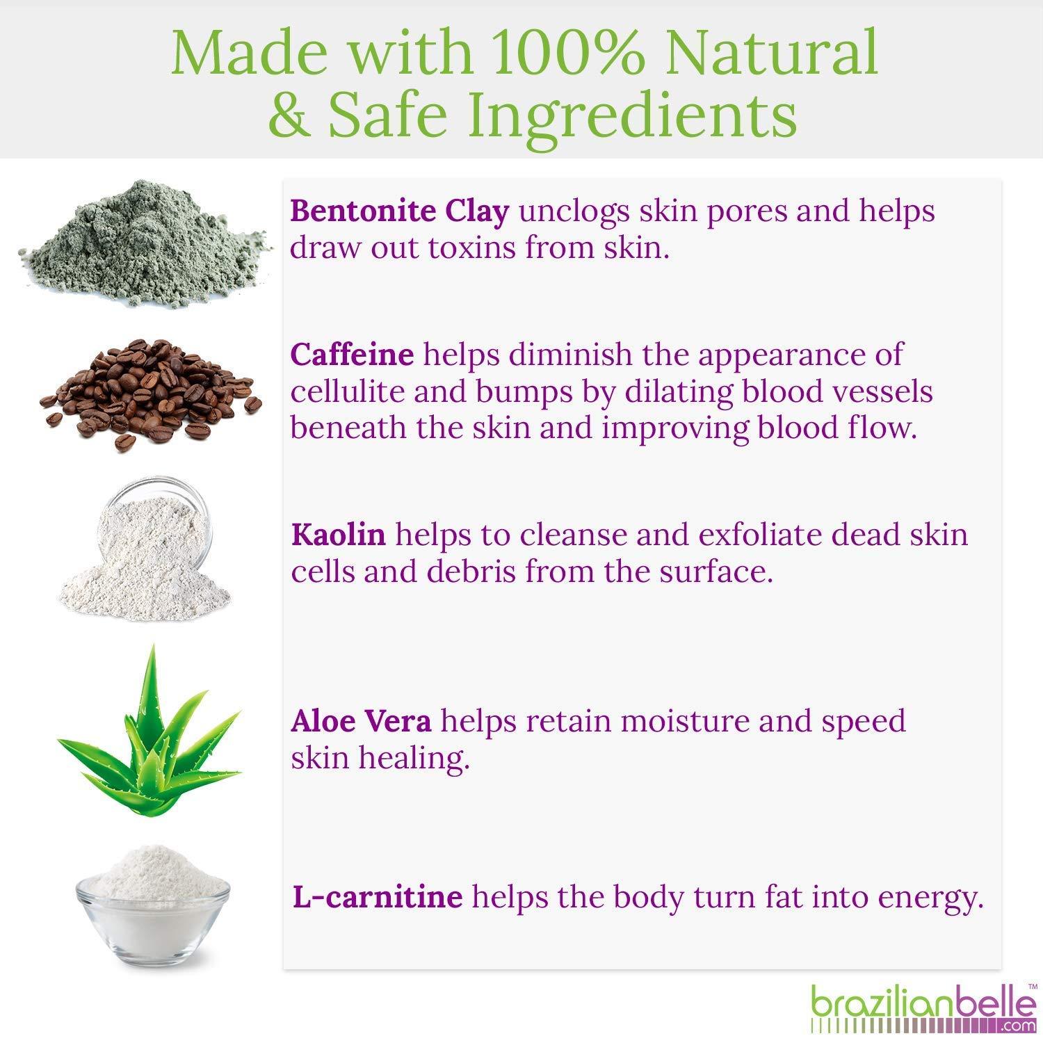 Brazilian Spa Detox Body Clay - Inch Loss Body Wraps - Cleanse ...