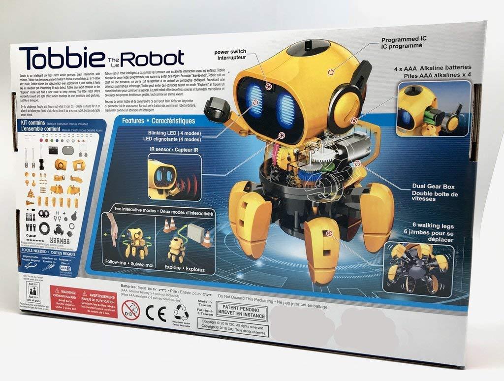 CIC21-893 Tobbie Interactive a/I Capable Robot Infrared Sensor Two Play ...