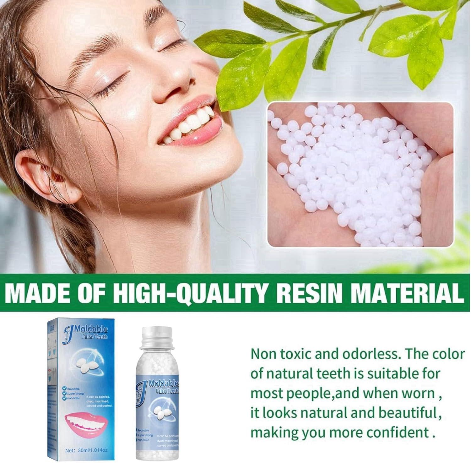 Tooth Repair Kit DIY Fake Teeth Repair Beads for Temporary Fixing Tooth ...