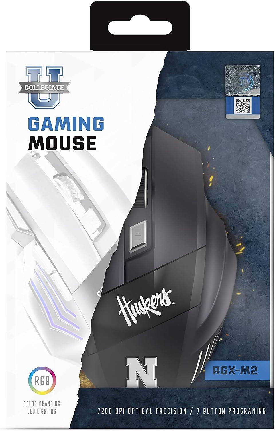 SOAR NCAA Nebraska Cornhuskers Gaming Mouse - Officially Licensed | Buy ...