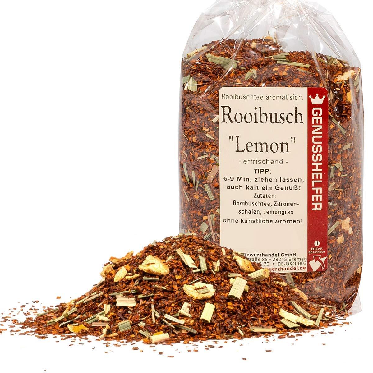 Bremen Spice Trade Rooibos Tea with Lemon | 10 x 100g | Refreshing ...