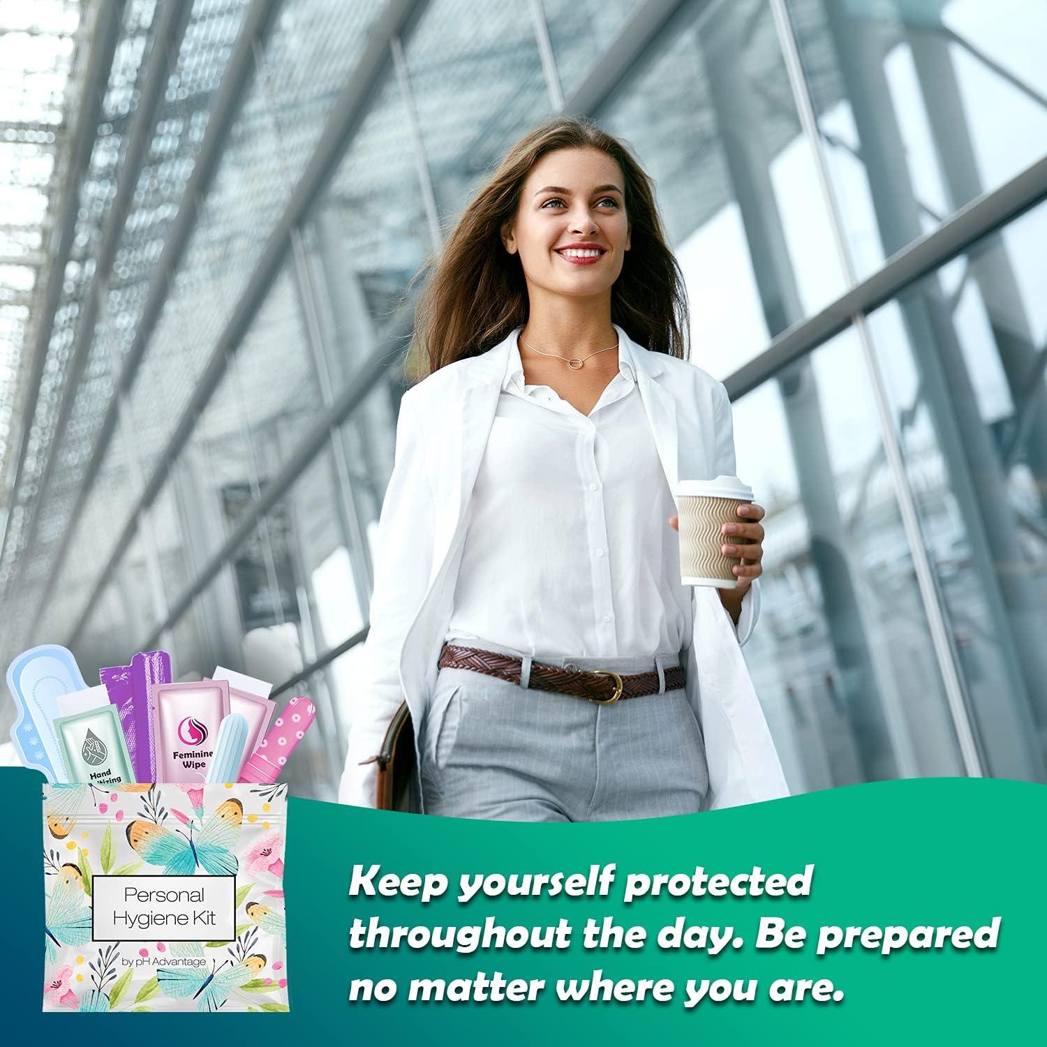 Menstrual Kit All-in-One | Convenient Single Period Pack for Travelling ...