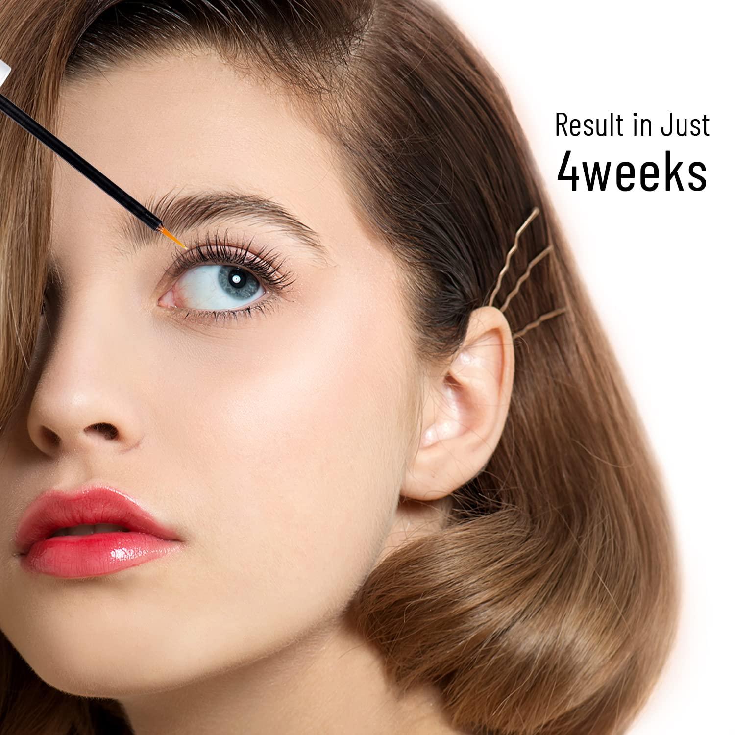 OUKEYA Eyelash Growth Serum - Longer Thicker Lashes & Brows ...