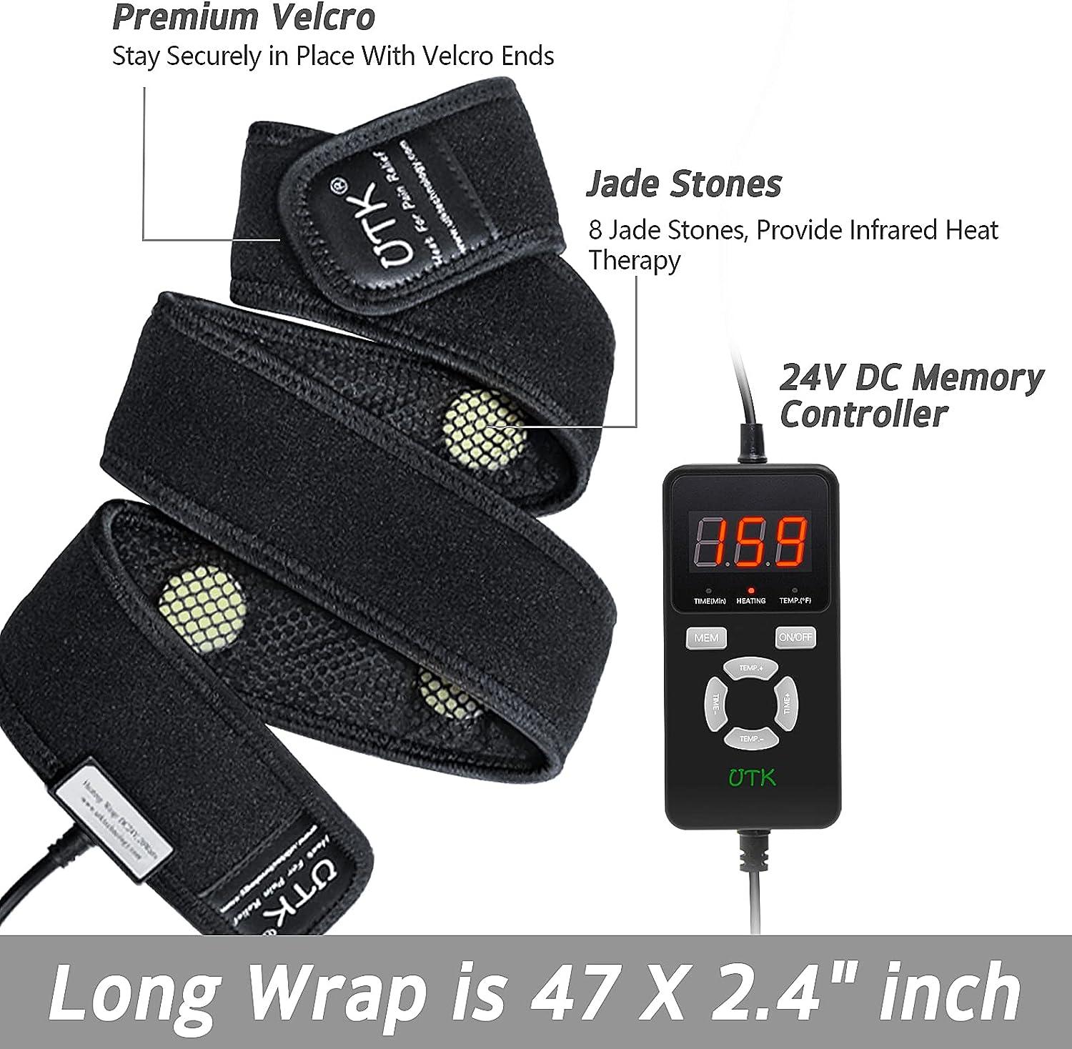 UTK Jade Infrared Heating Pad Wrap - Far Infrared Therapy for Wrist ...