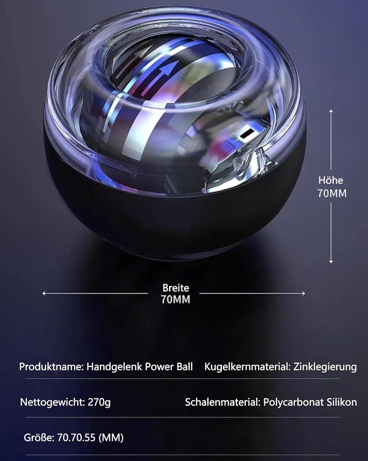 Buy Kaysensuk Gyroscopic Hand Trainer - LED Wrist Ball for Hand & Arm ...