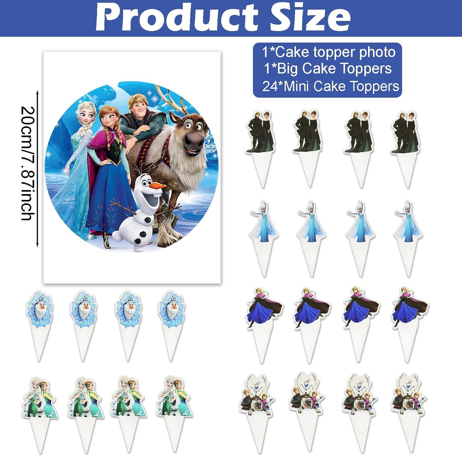 Frozen Edible Cake Topper Printable