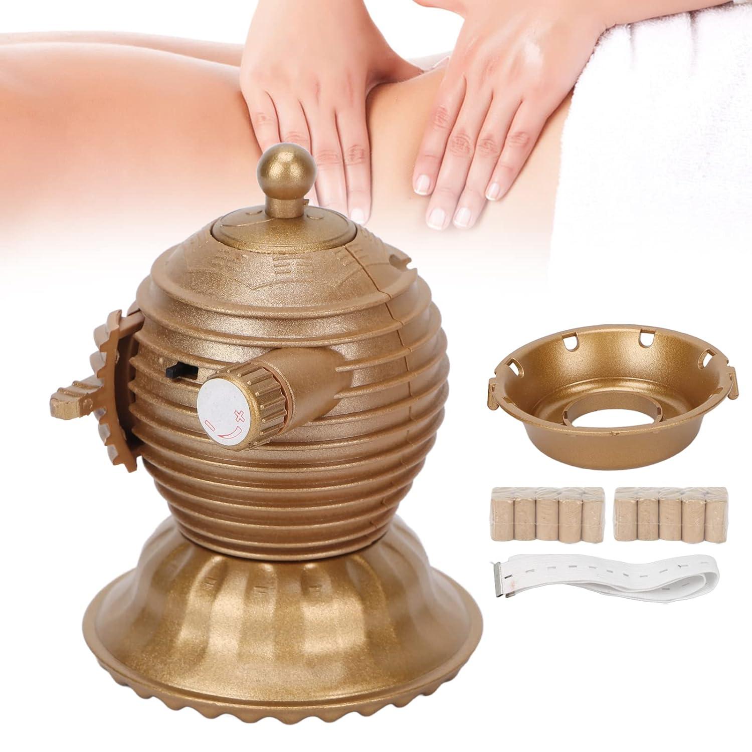 Moxa Therapy Device - High-Temperature Moxibustion Box with Replacement ...