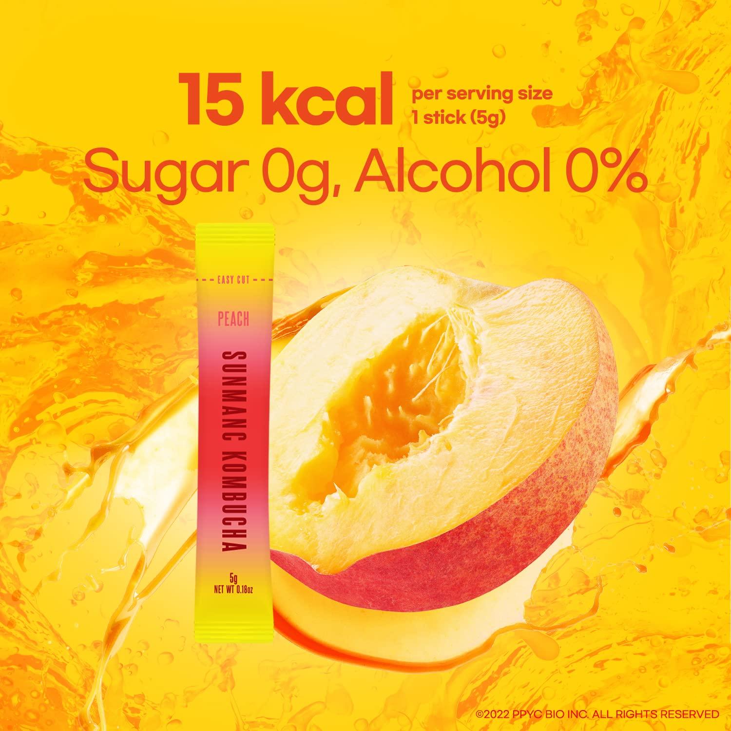 SUNMANC Kombucha 30 Packets - Sparkling Probiotic Drink from South ...