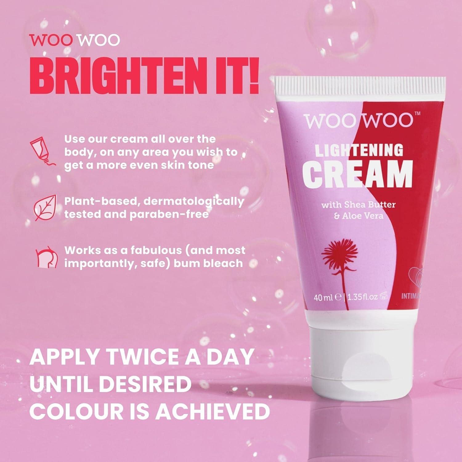 WooWoo Skin Lightening Cream for Intimate Areas - Dark Spot Removal ...