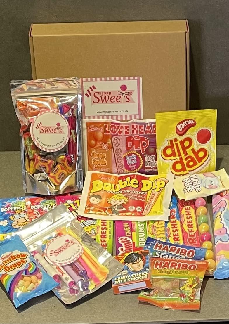 Super Sweets Large Retro Sweet Box Filled With Sweets From Your ...