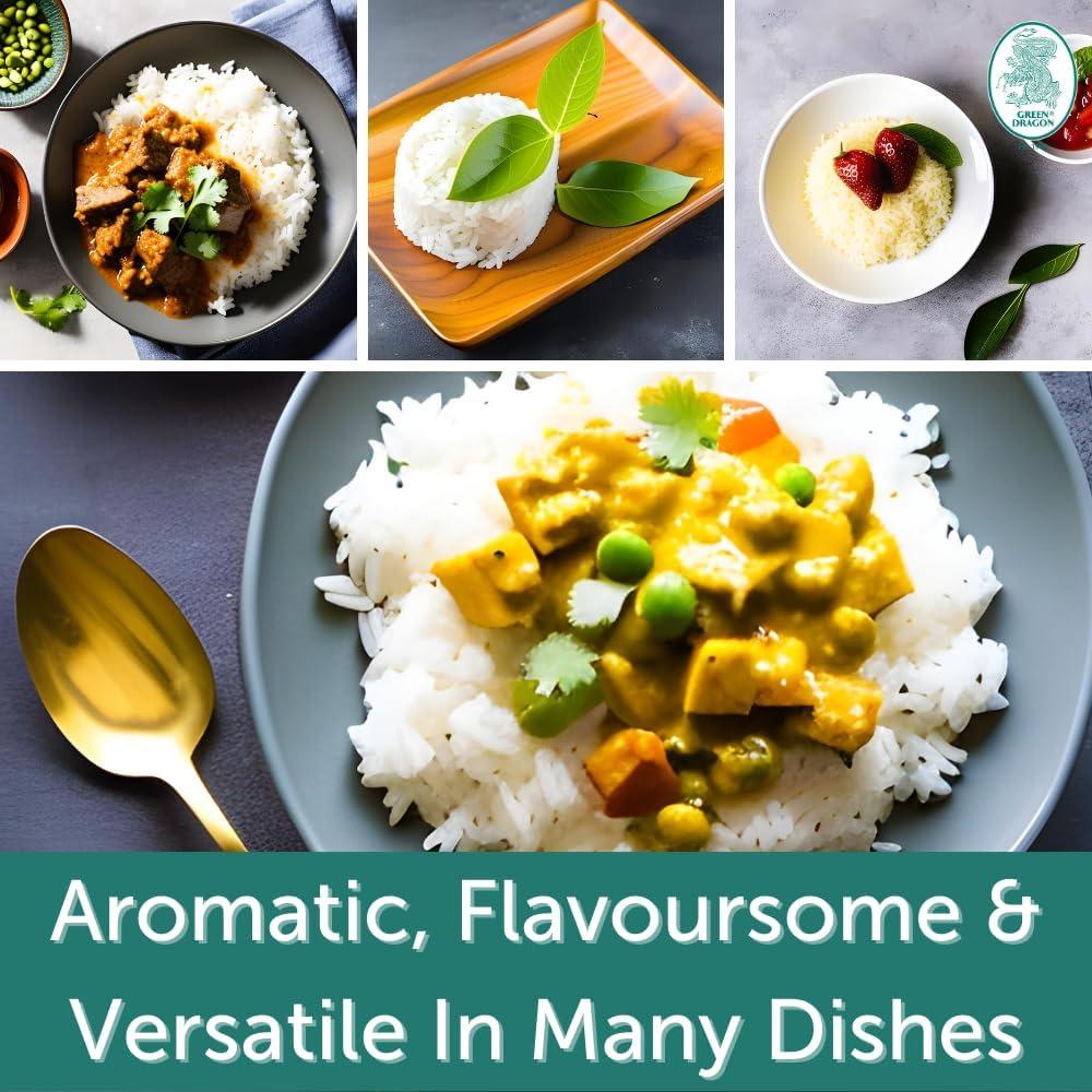 Green Dragon Thai Fragrant Jasmine Rice 2KG - AAA Premium White Rice ...