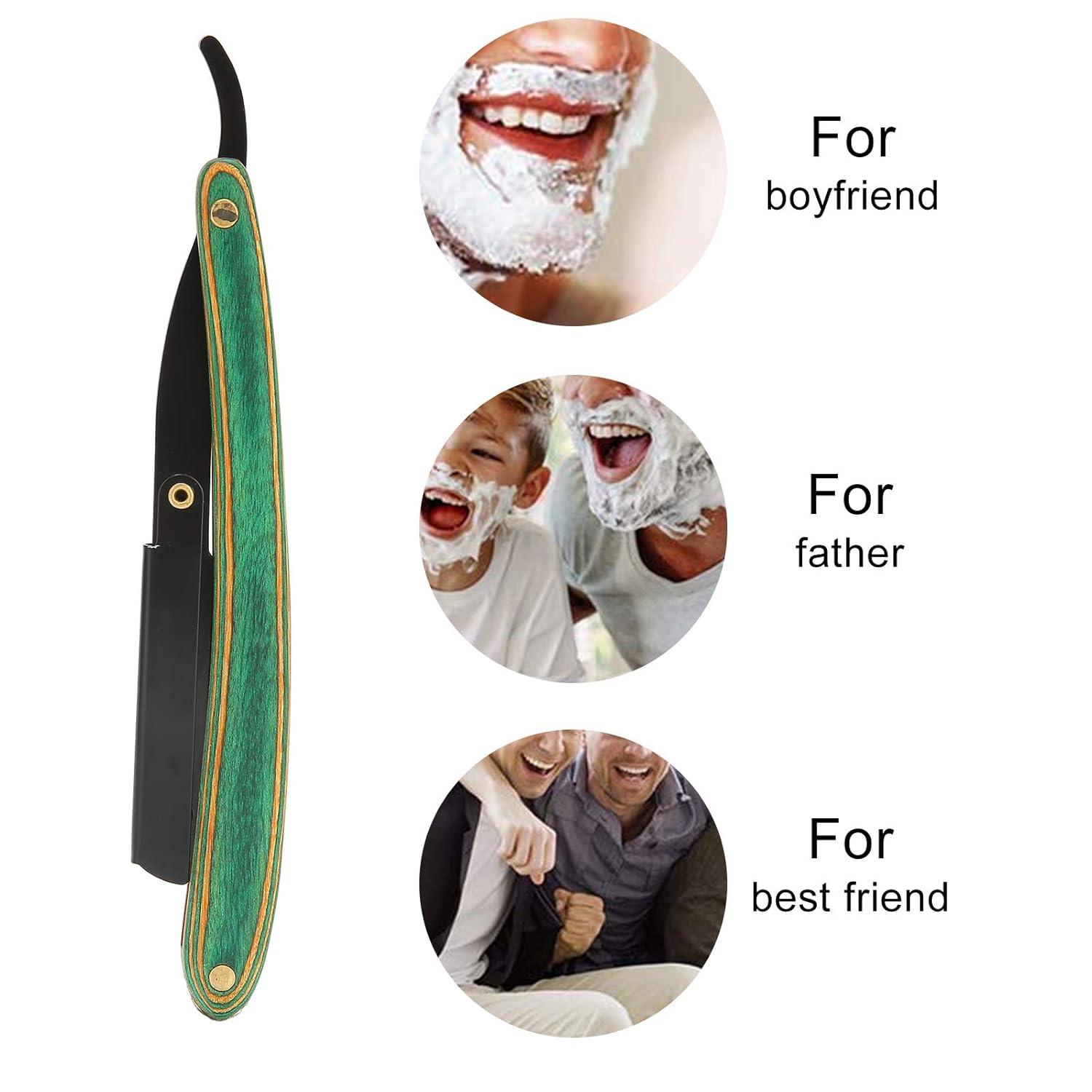 Professional Stainless Steel Straight Edge Razor - Safety-Shaving ...