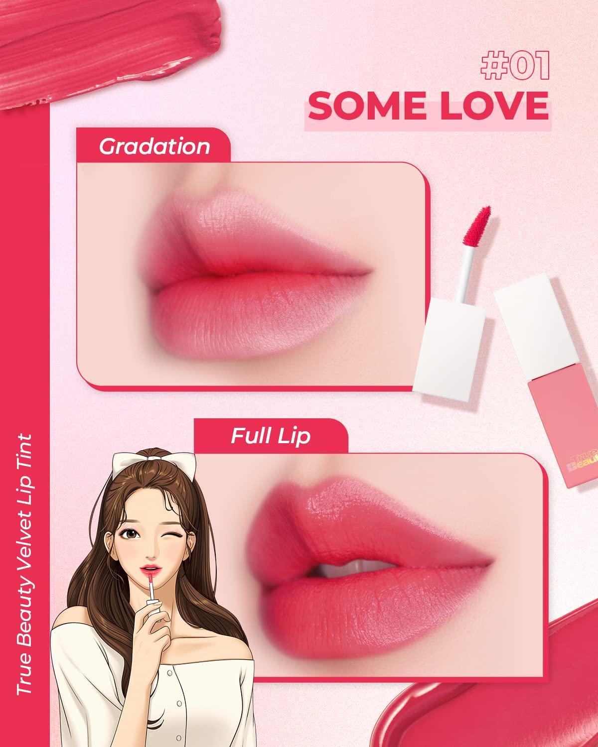 AMTS x True Beauty Makeup Edition Lip Tint Stain | High Pigment, Long ...