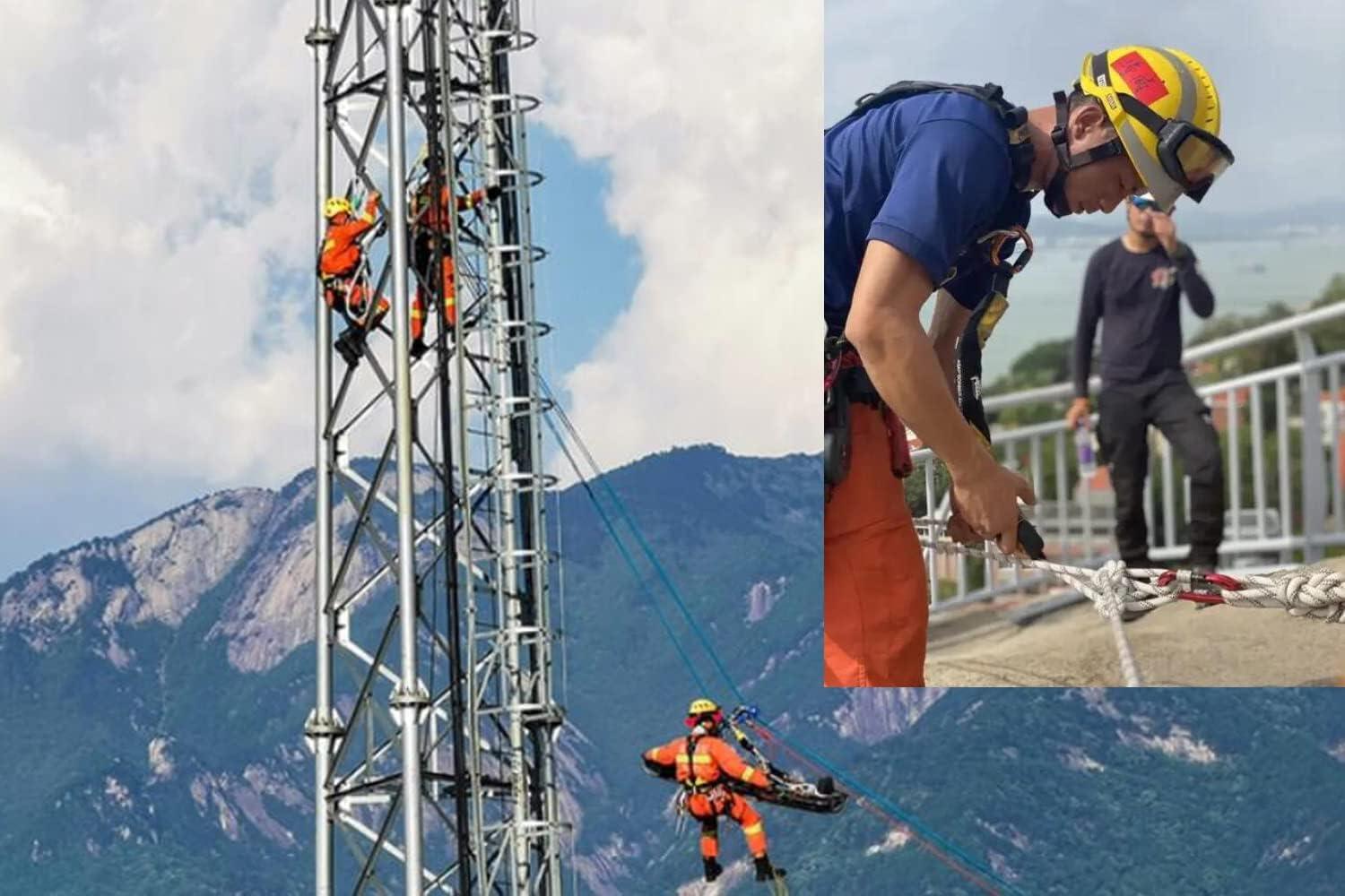 Northpada 10mm Static Safety Climbing Rope - 20m Rock Climbing Fire ...