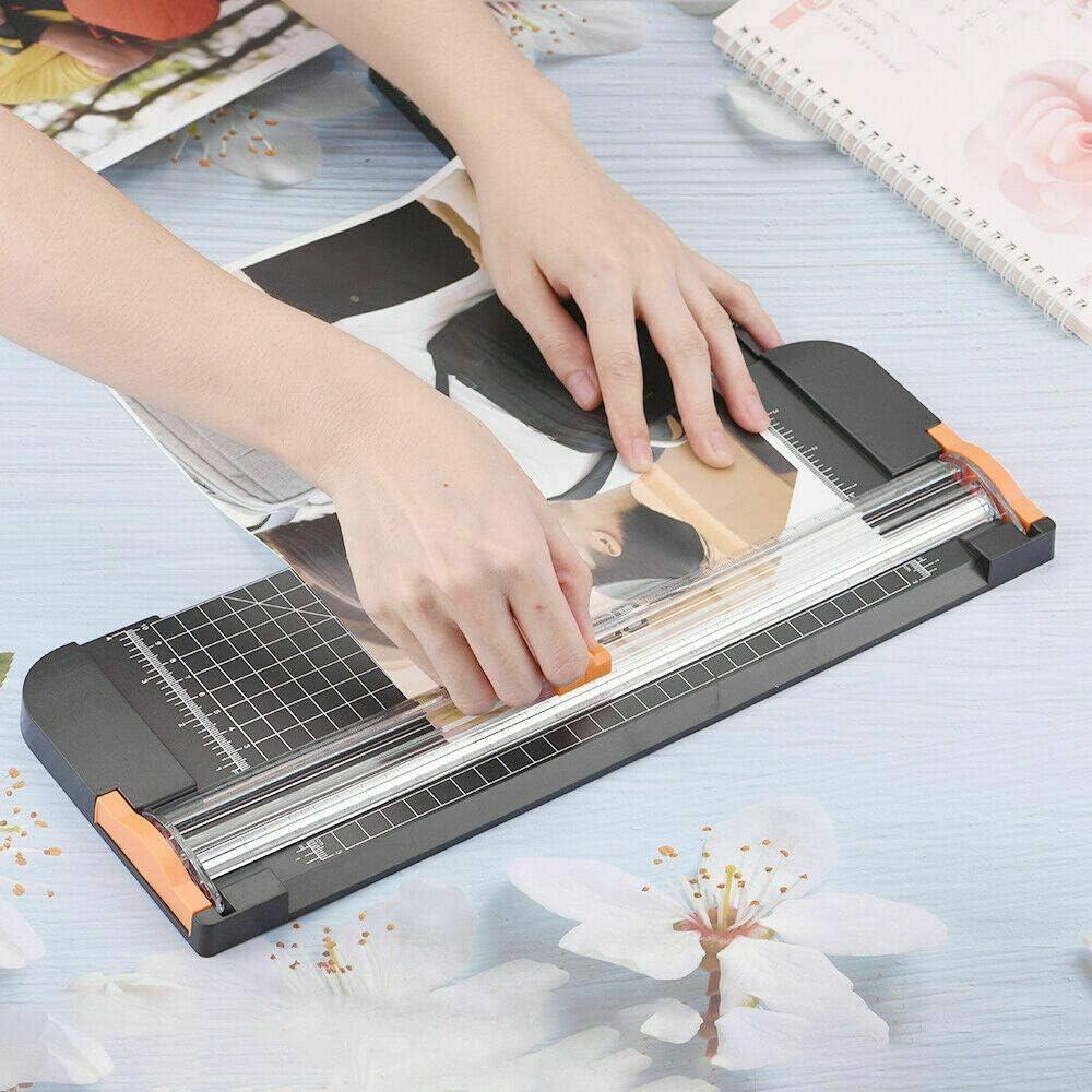 Paper Cutter 12 Inch Guillotine Paper Trimmer a4 with Automatic ...