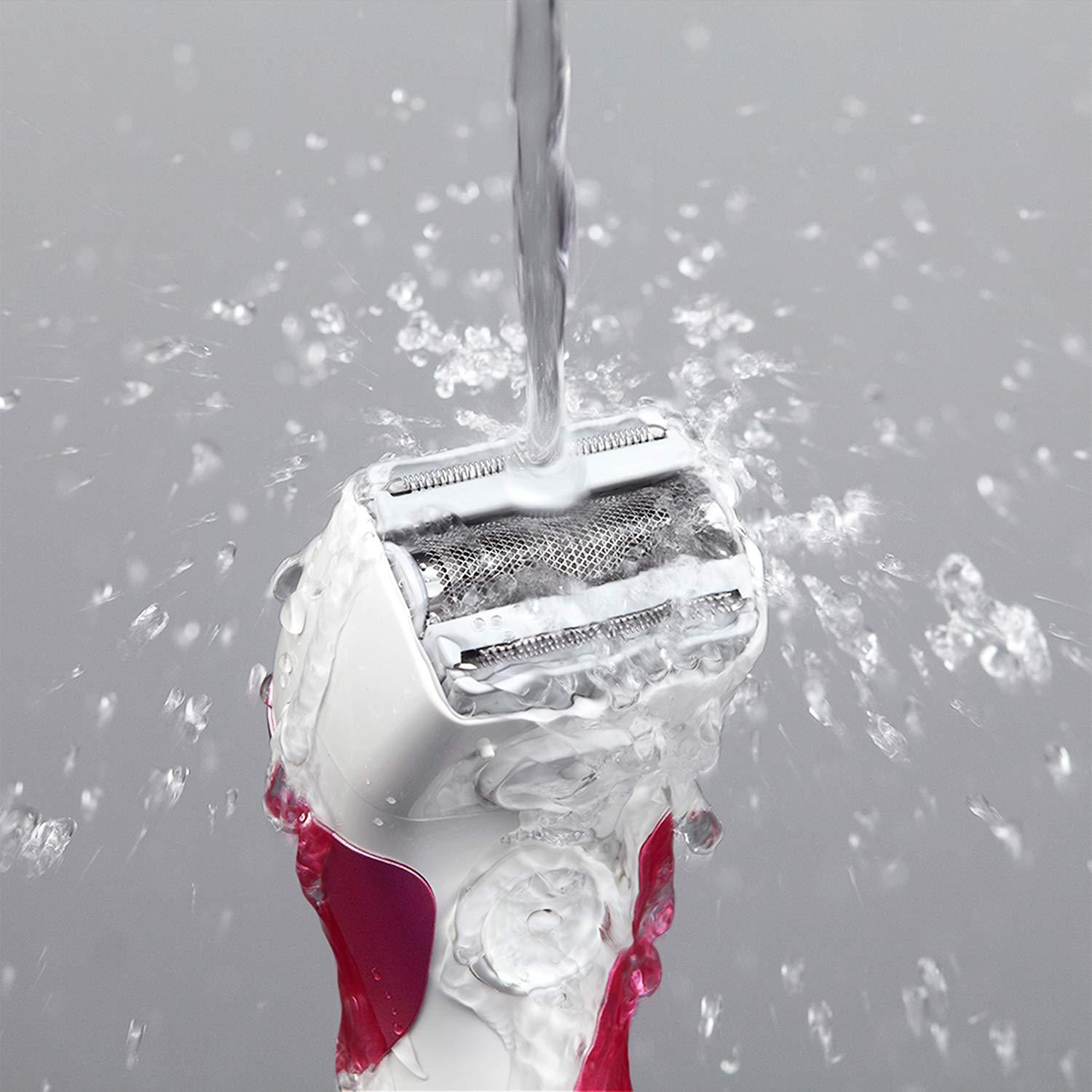 Panasonic ES2207P Women's Electric Shaver Cordless 3 Blade Razor with ...