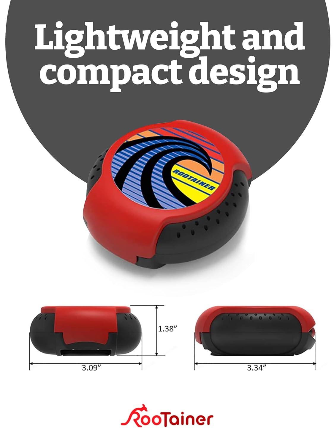 RooTainer Premium Retainer Case with Clip | Rugged Holder for Retainers ...