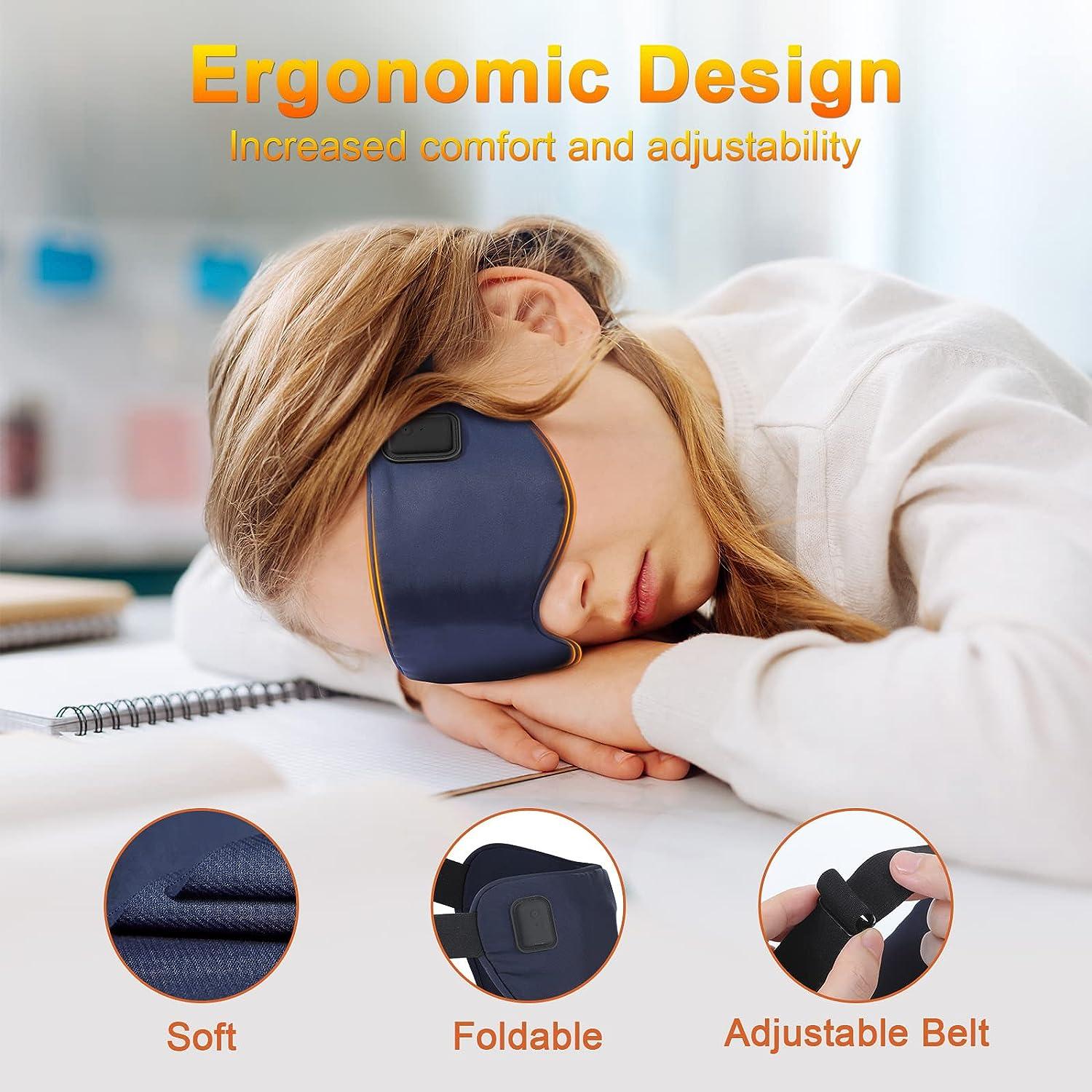 Cordless Heated Eye Mask- Rechargeable Wireless Warm Eye Compress to ...