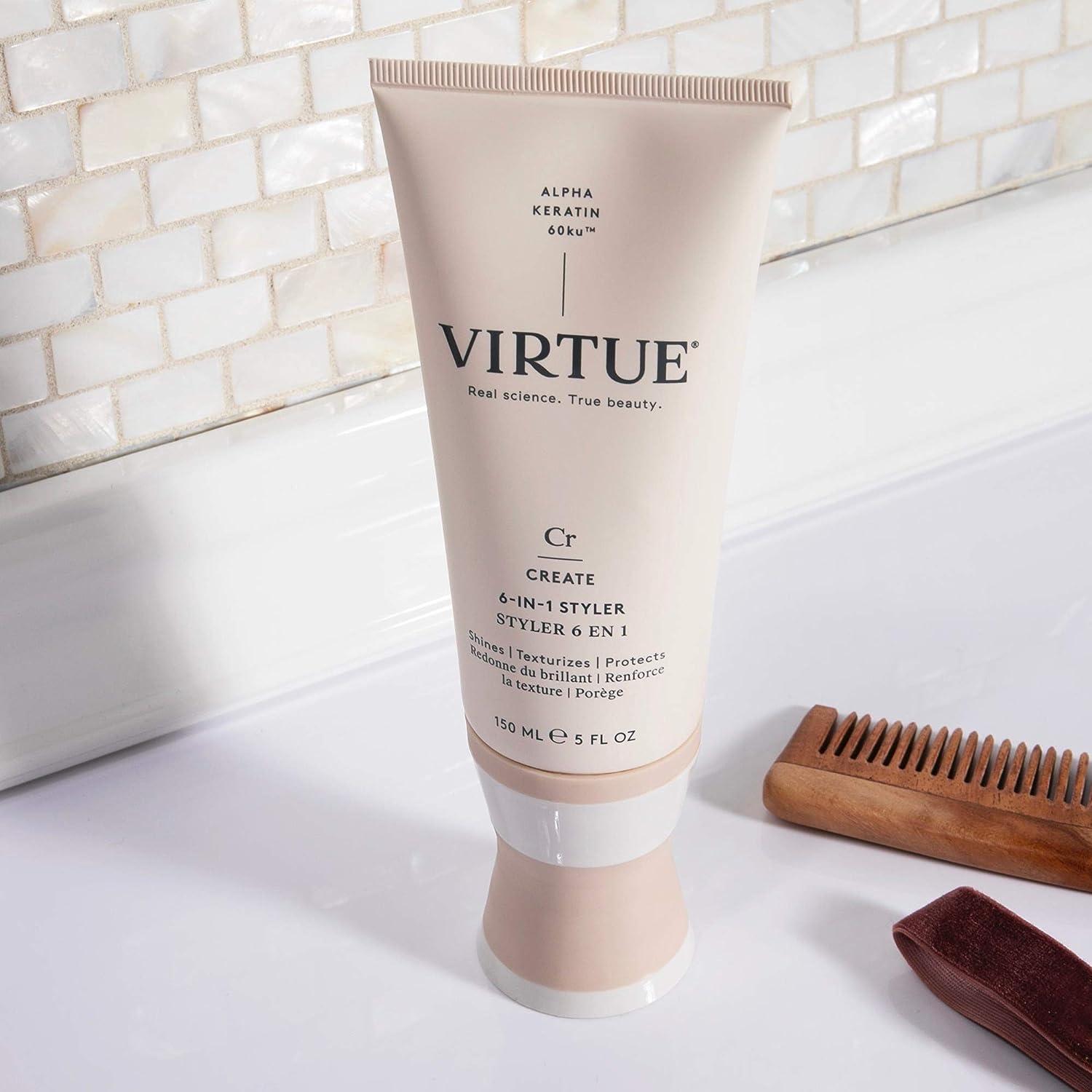 VIRTUE 6-IN-1 Styler 4 Fl Oz - Multi-Tasking Hair Product for Styling ...