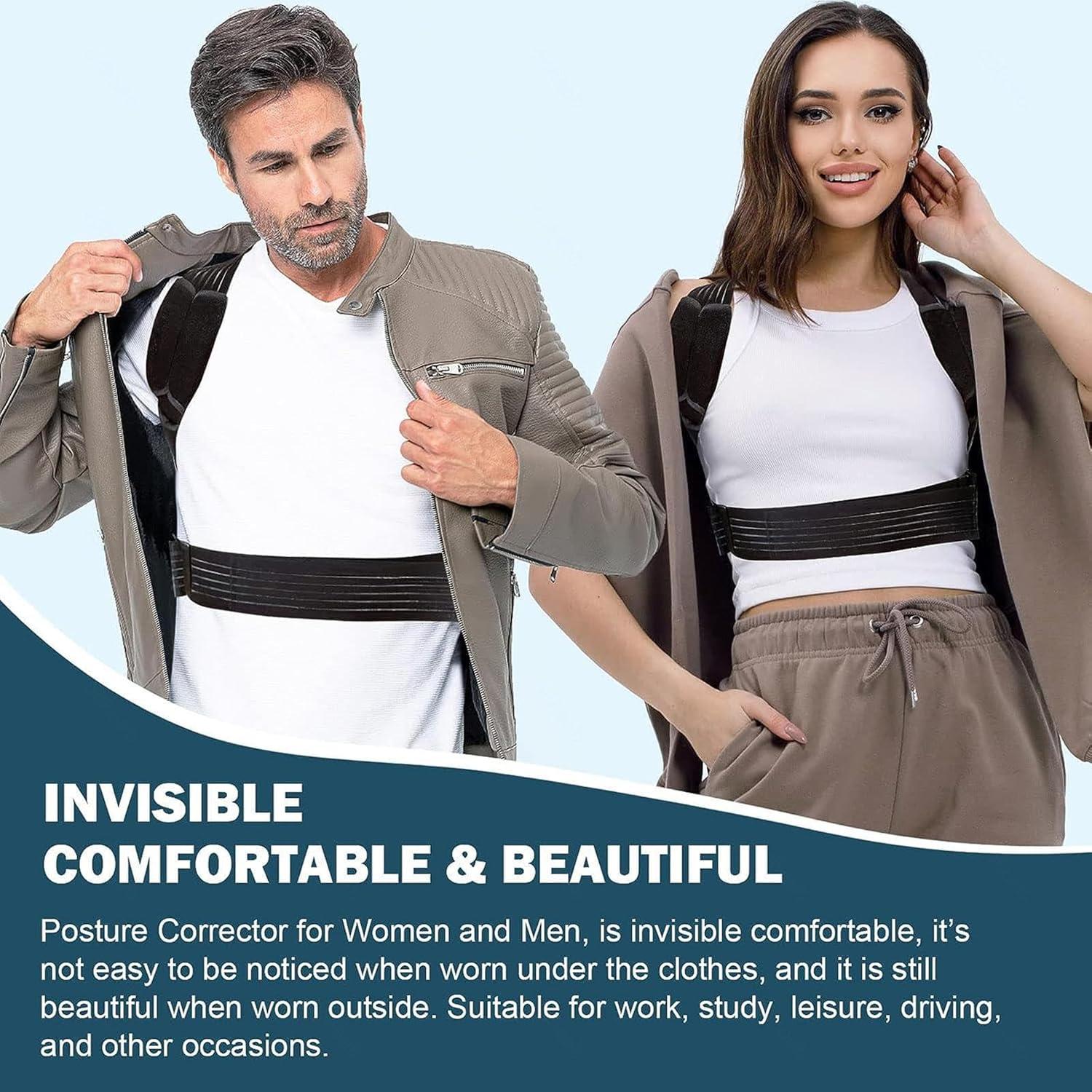 Meltor Back Belt - Adjustable Posture Correction for Men | Breathable ...