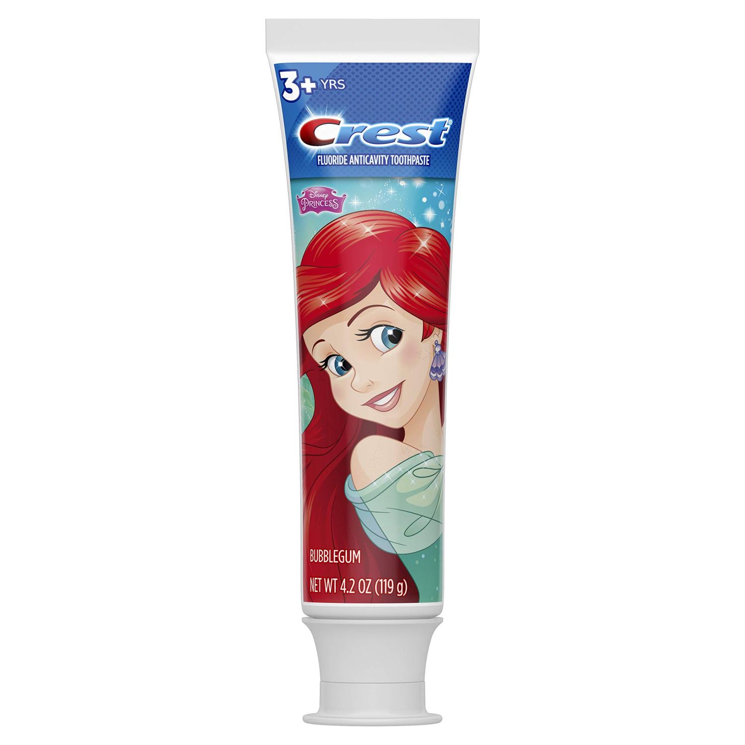 Crest Pro-Health Stages Disney Princess Toothpaste Bubble Gum 4.20 oz ...