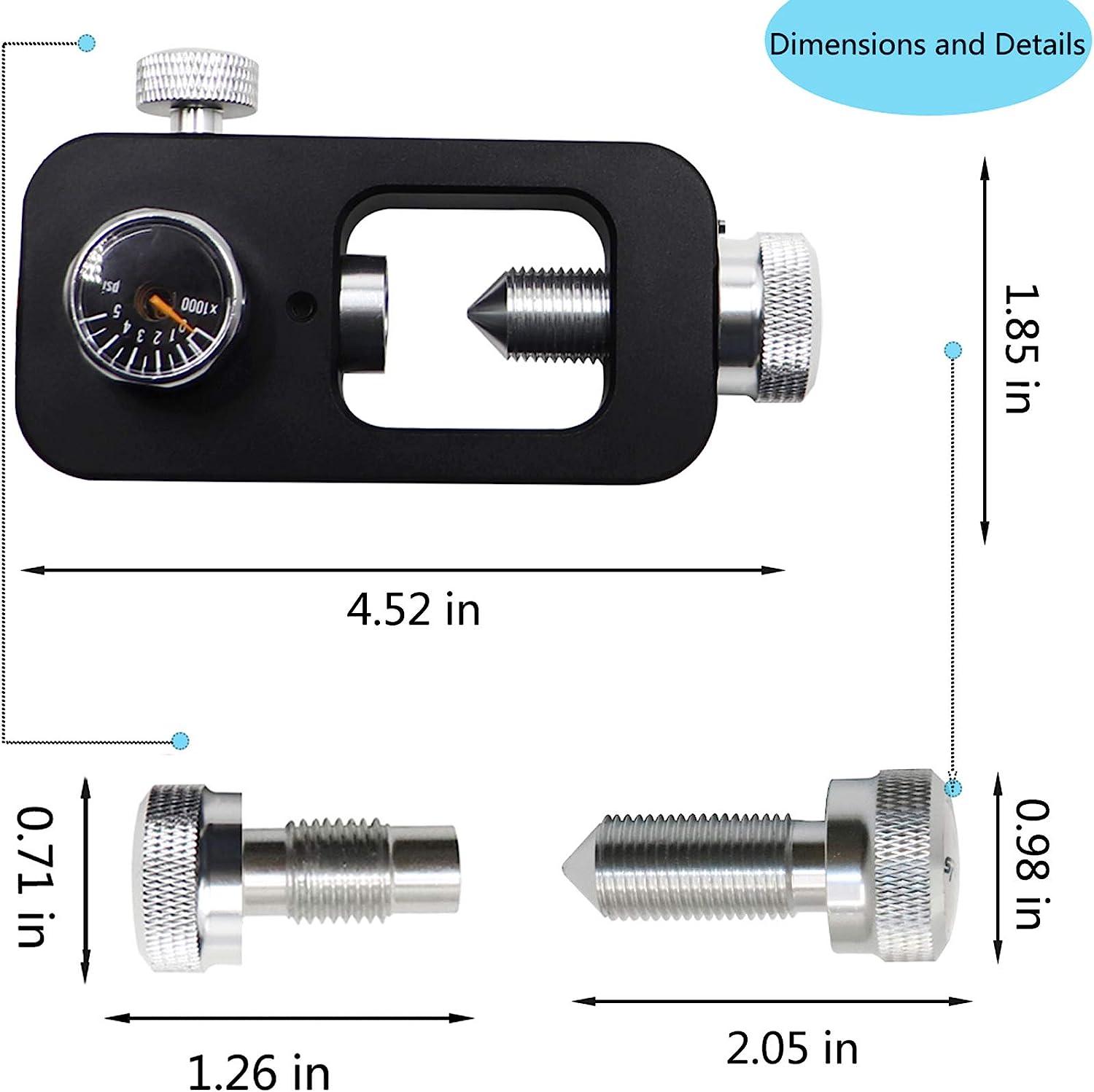 Scuba Fill Station Adapter for HPA Tank Filling | 4500 psi PCP ...