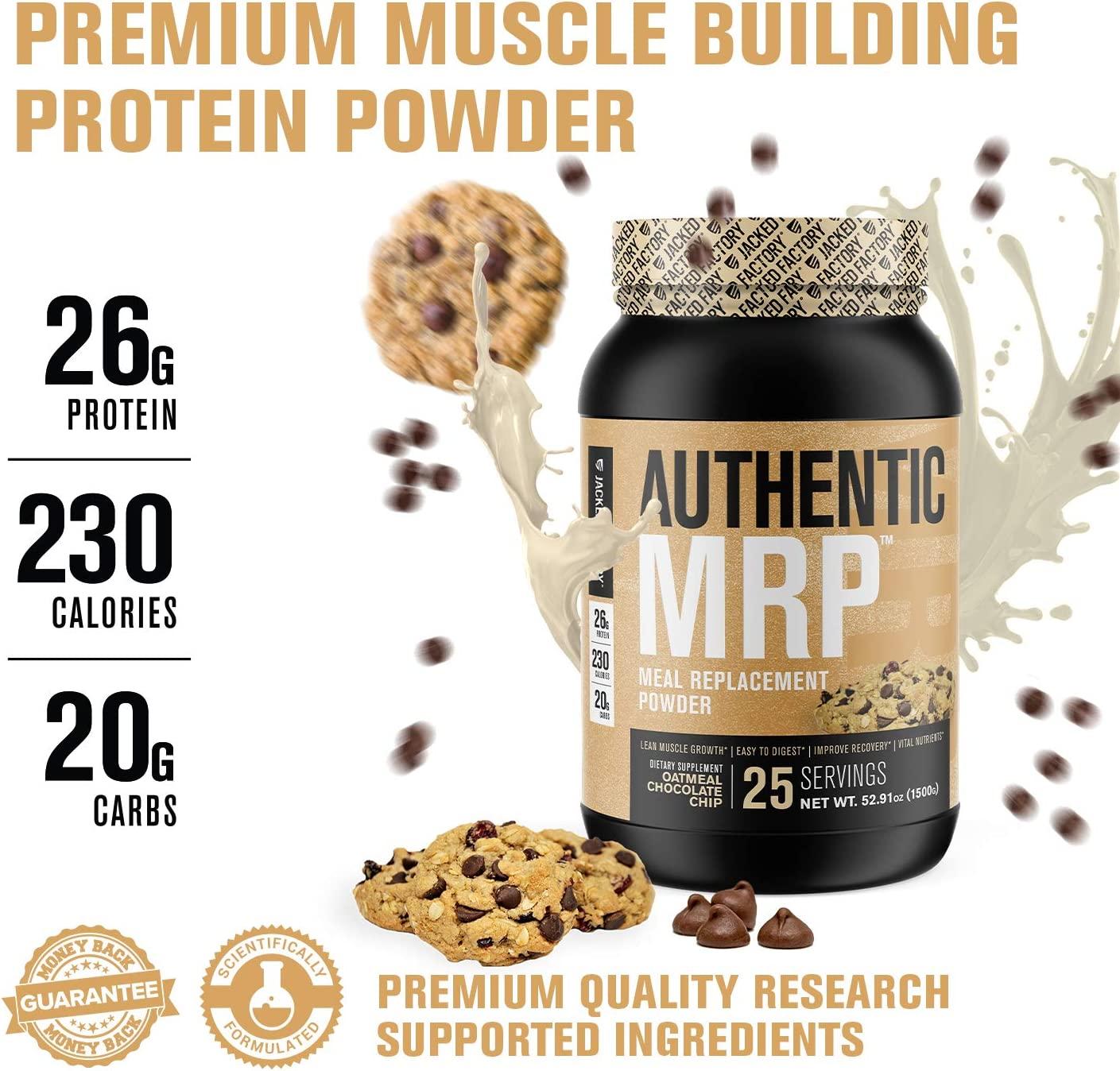 Authentic MRP Meal Replacement Powder - Grass Fed Whey Protein Isolate ...