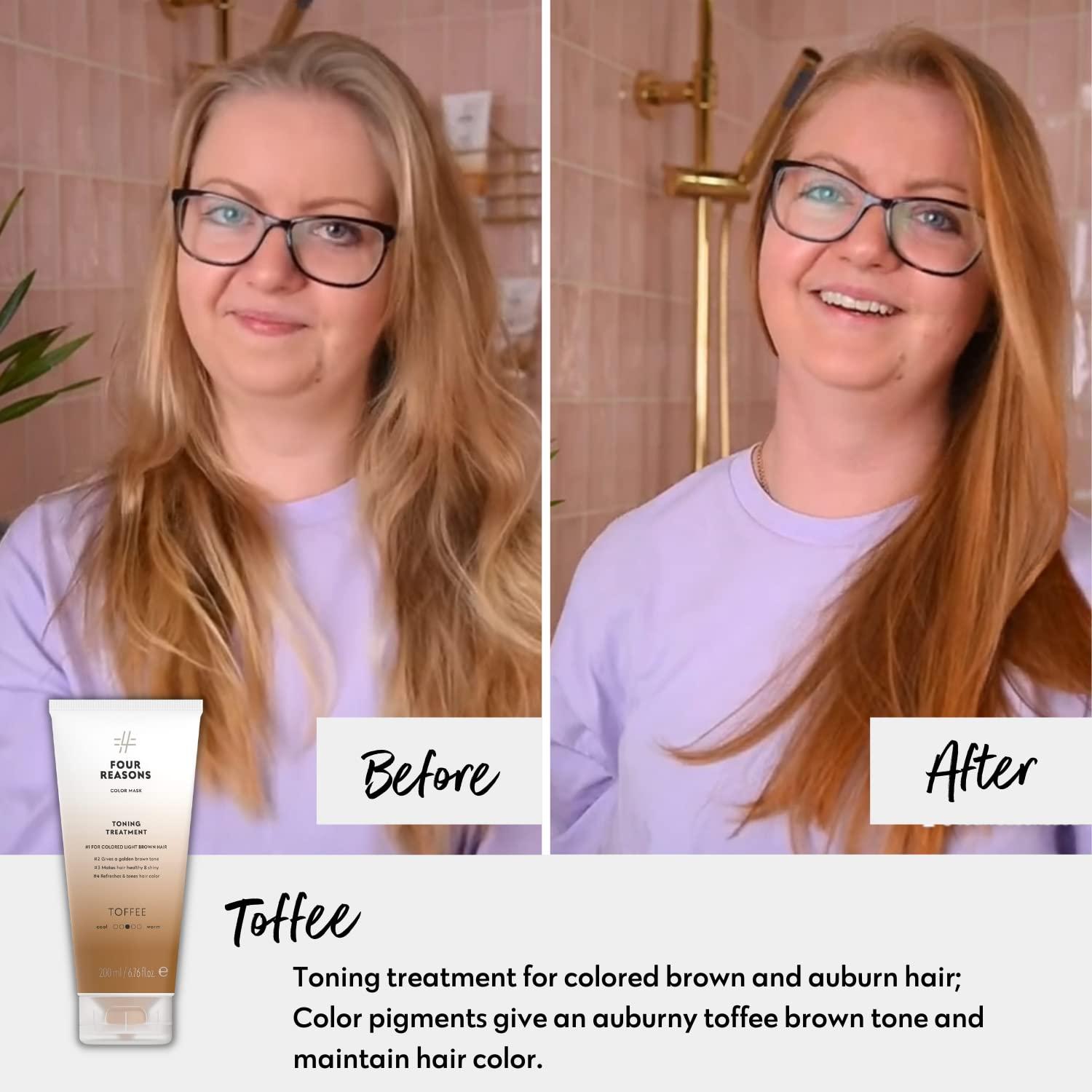 FOUR REASONS Color Mask Toffee Reconstructive Treatment & Toning ...