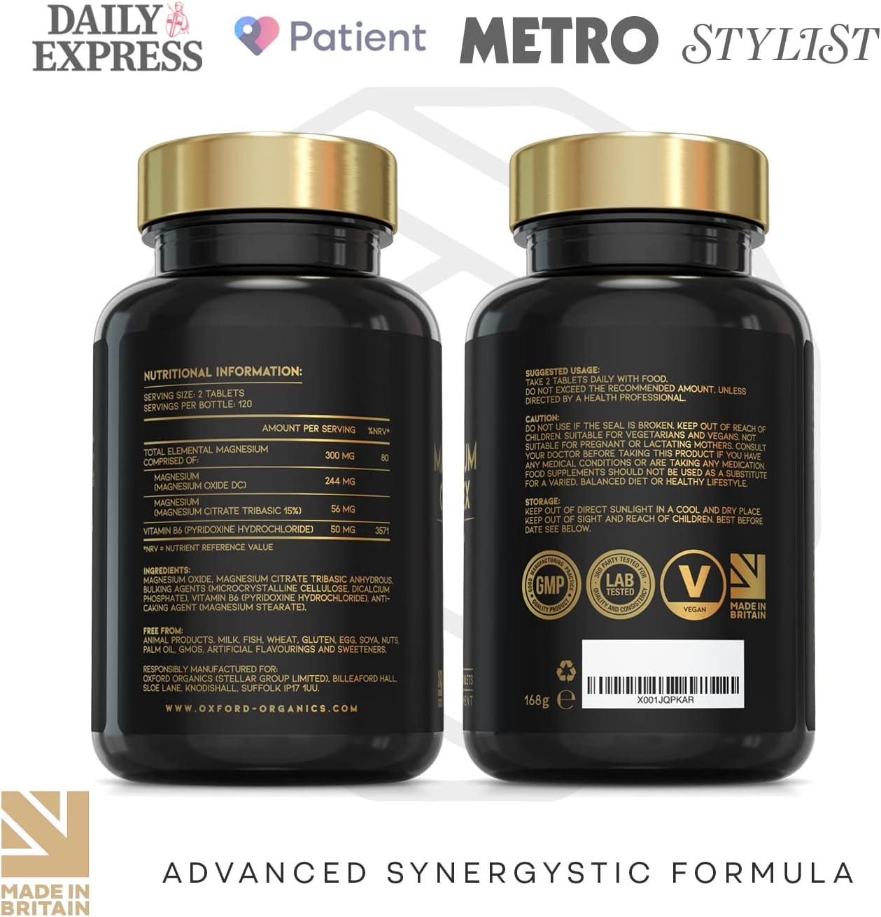 Advanced Vegan Magnesium Tablets for Restless Leg Syndrome & Calm Sleep ...