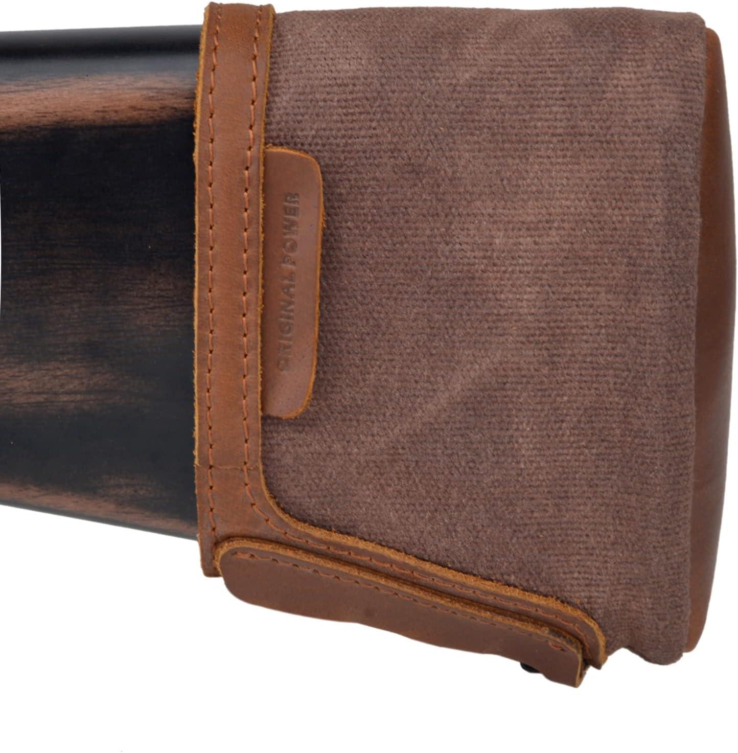 WAYNE'S DOG Genuine Leather Recoil Pad Extension for Shotguns & Rifles ...