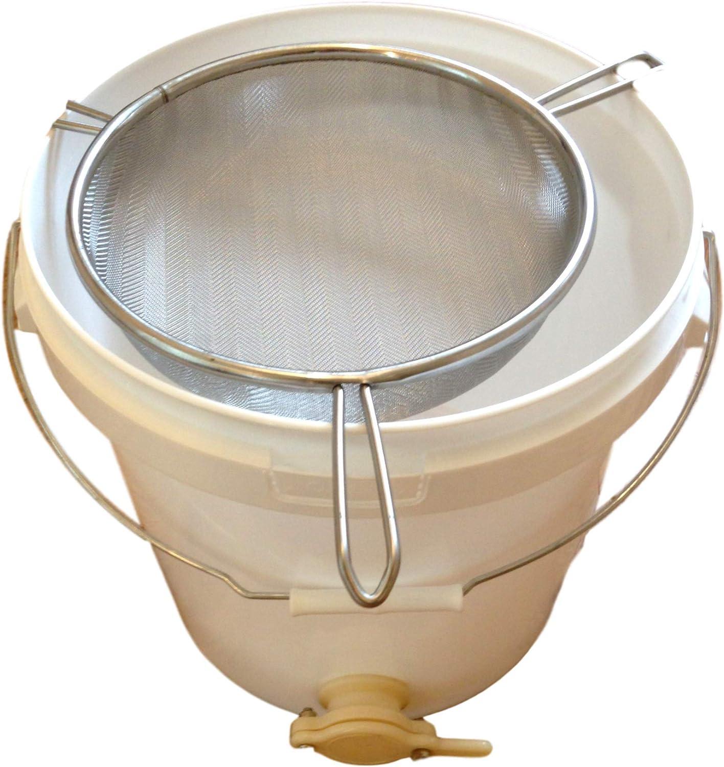 Beekeeping Supplies UK Stainless Steel Honey Strainer - Three legs for ...