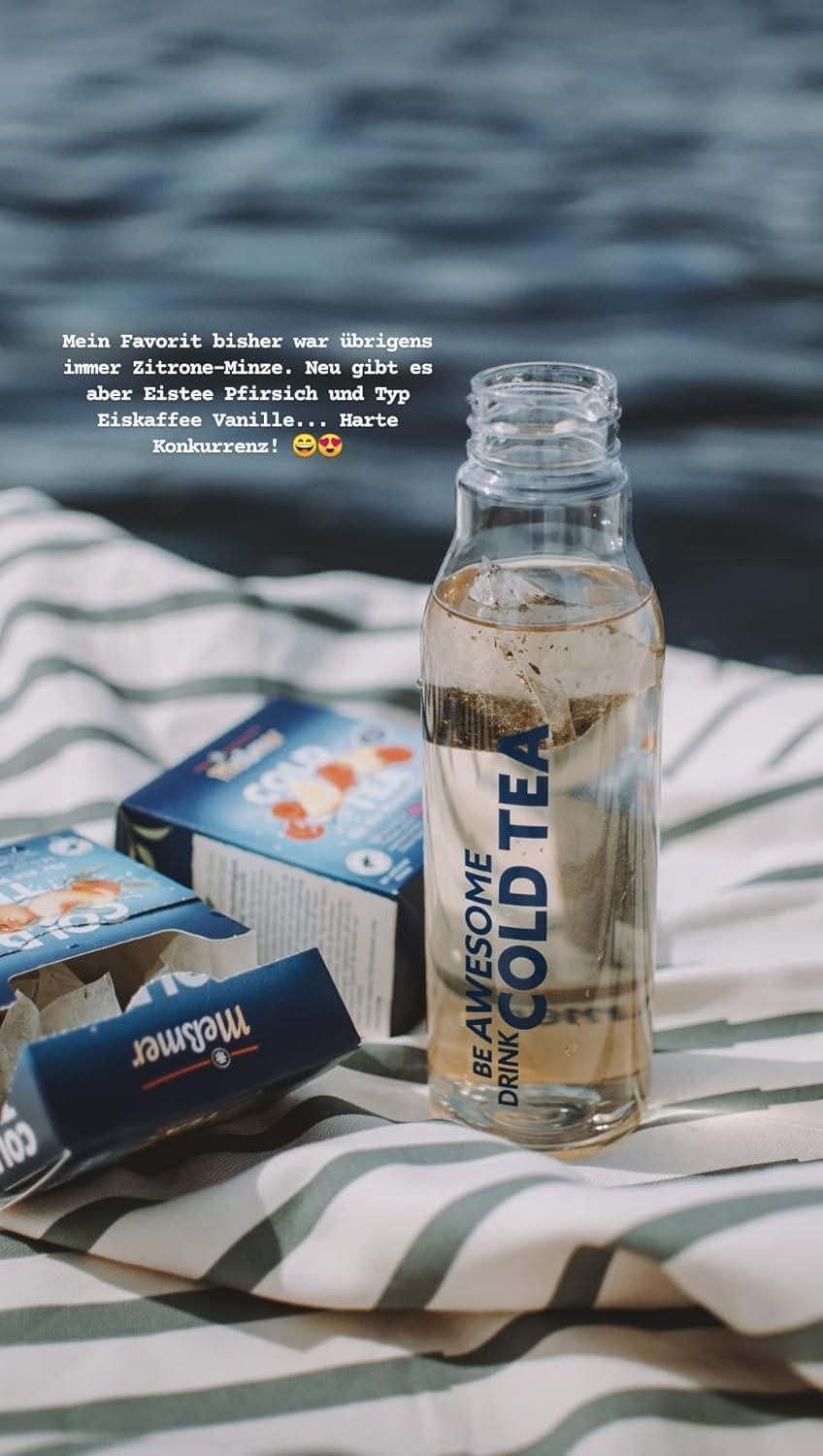 Messmer Cold Peach Iced Tea - Sugar-Free Low-Calorie Alternative | 14 ...