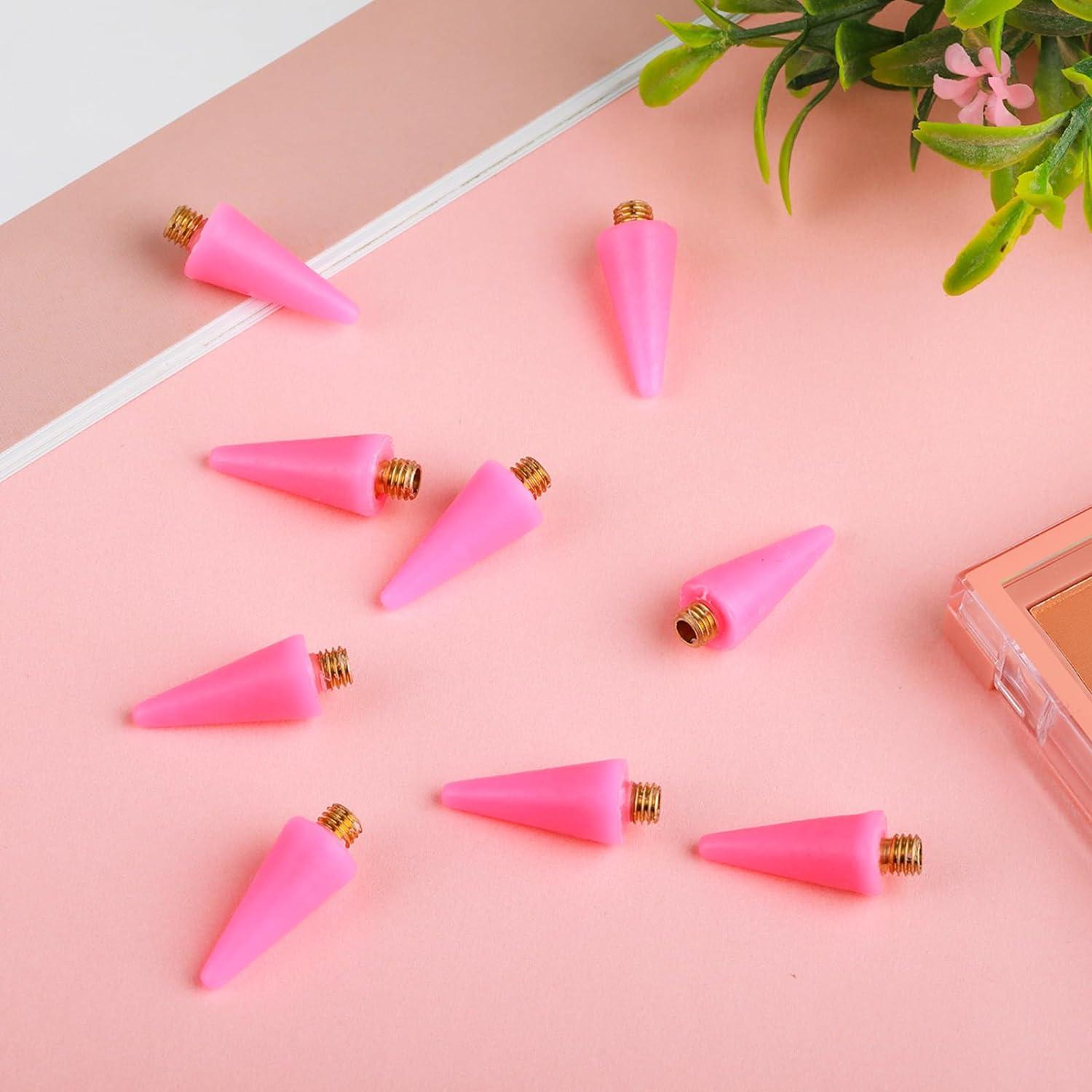 Lusofie 16Pcs Wax Replacement Head Tips for Nail Rhinestones Picker ...