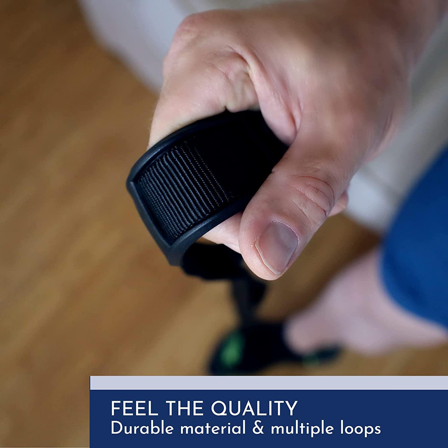 Leg Lifter Strap 2-Pack - Long Strap with Multiple Loops for Total Hip ...