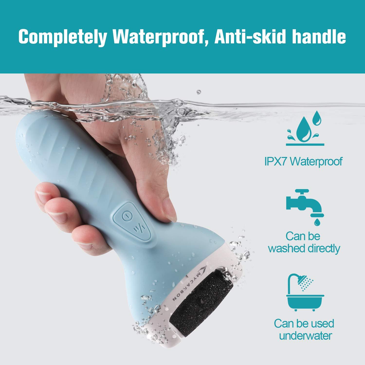 MYCARBON Electric Feet Callus Remover - Rechargeable & Waterproof Foot ...