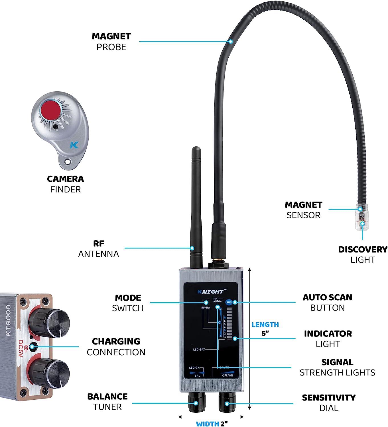 wireless spy camera detector
