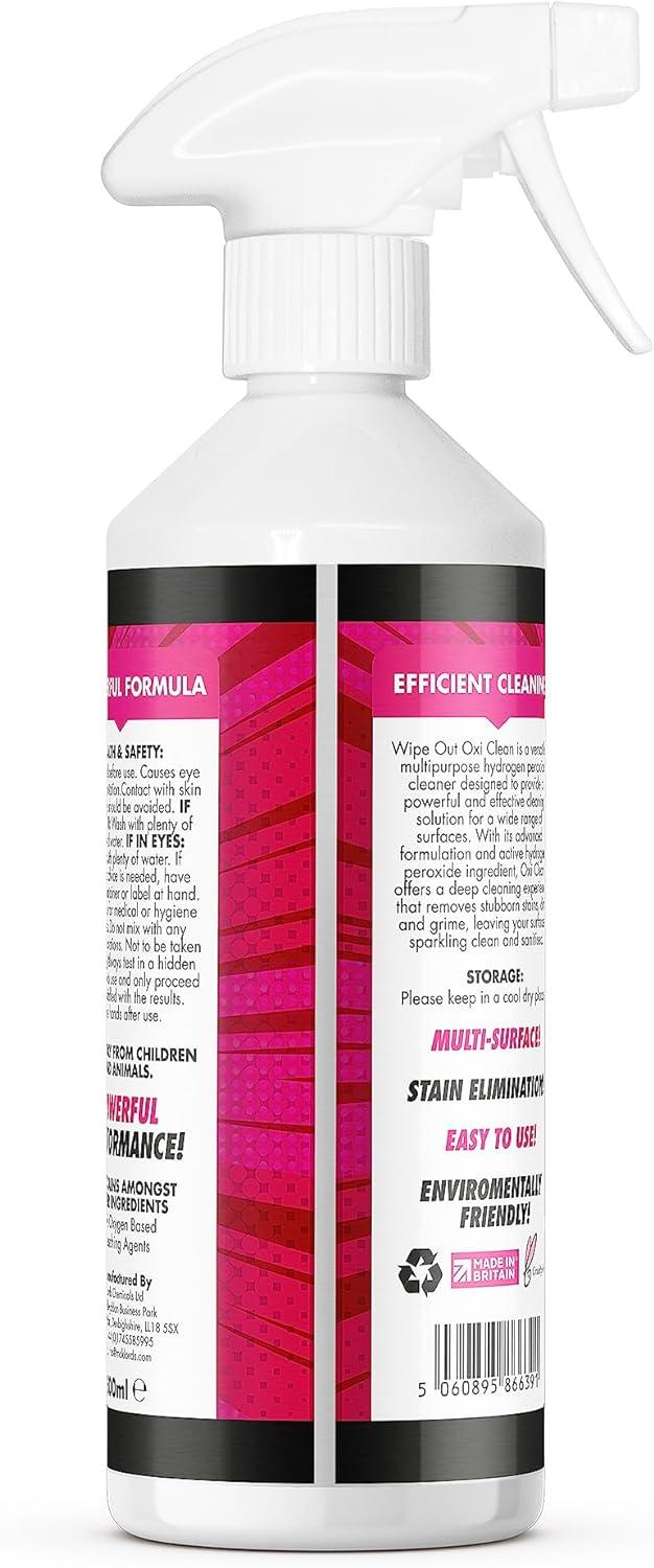 Wipeout - Oxi Clean | Hydrogen Peroxide 3% 10 Vols | Organic Laundry ...