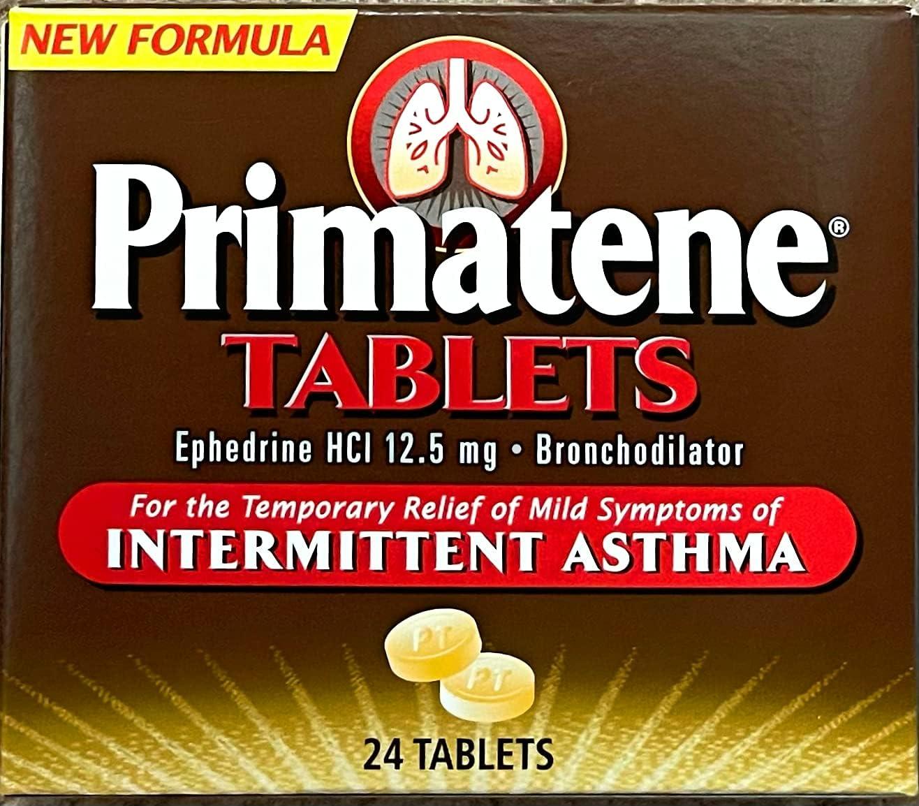Primtene 24 Tablets - New Formula Asthma Relief Tablets | Buy Now in ...