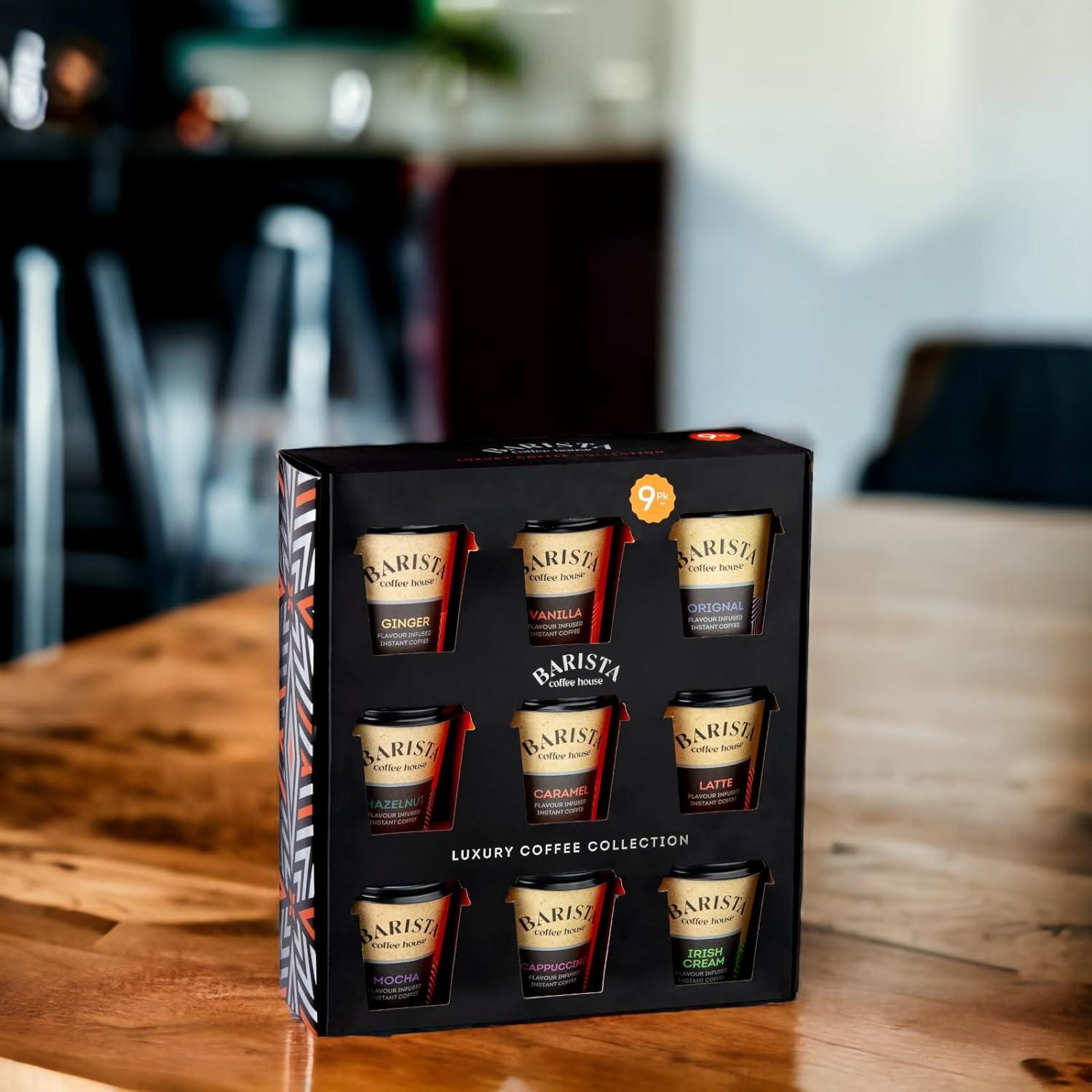 9Pk Mini Coffee Collection Takeout Cups Assorted Flavours Coffee Mix ...