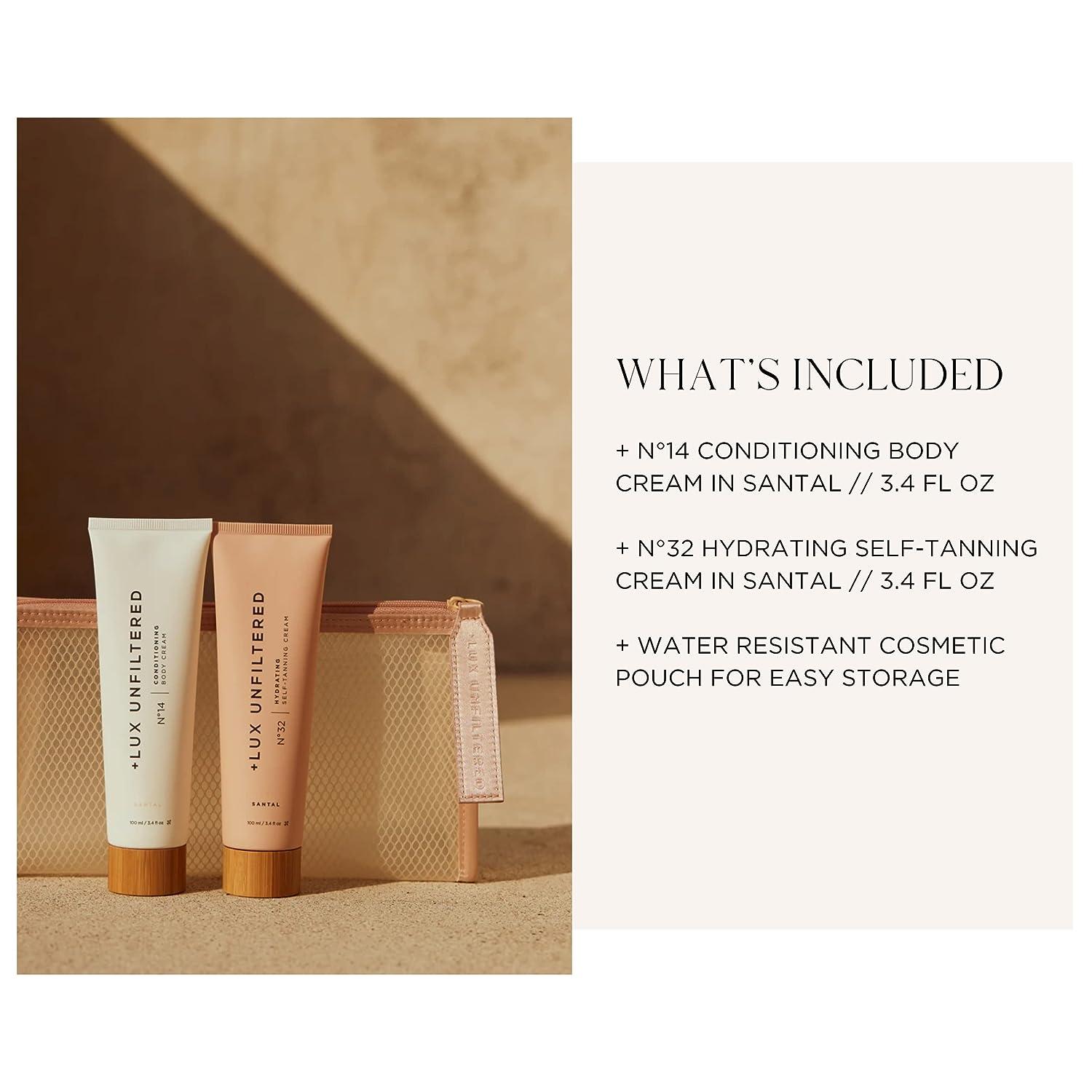 First Class Glow Travel Kit: N 32 Original Hydrating Self-Tanning Cream ...