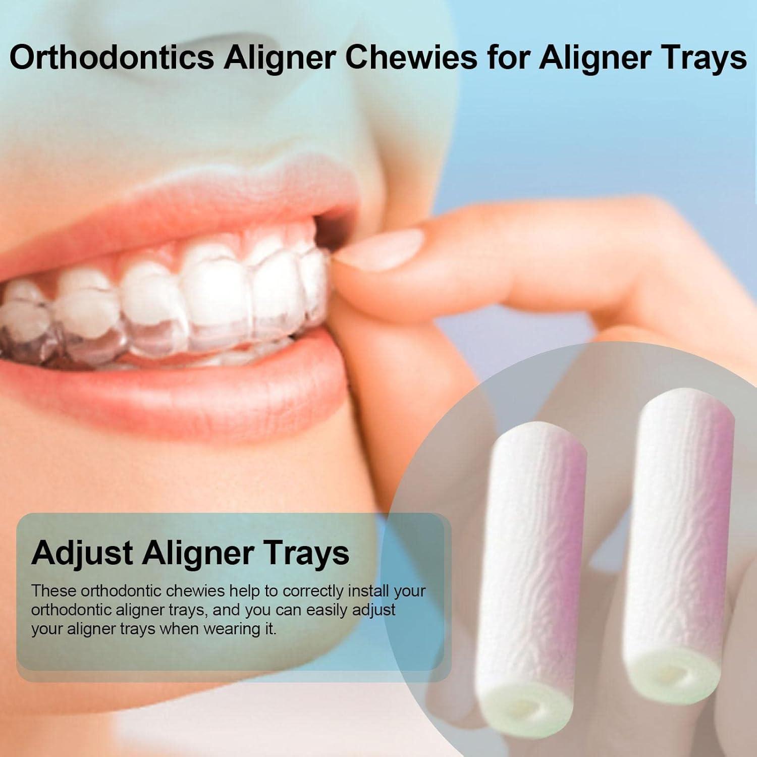 Buy A/A Aligner Chewies for Invisalign | Soft & Long-Lasting Dental ...