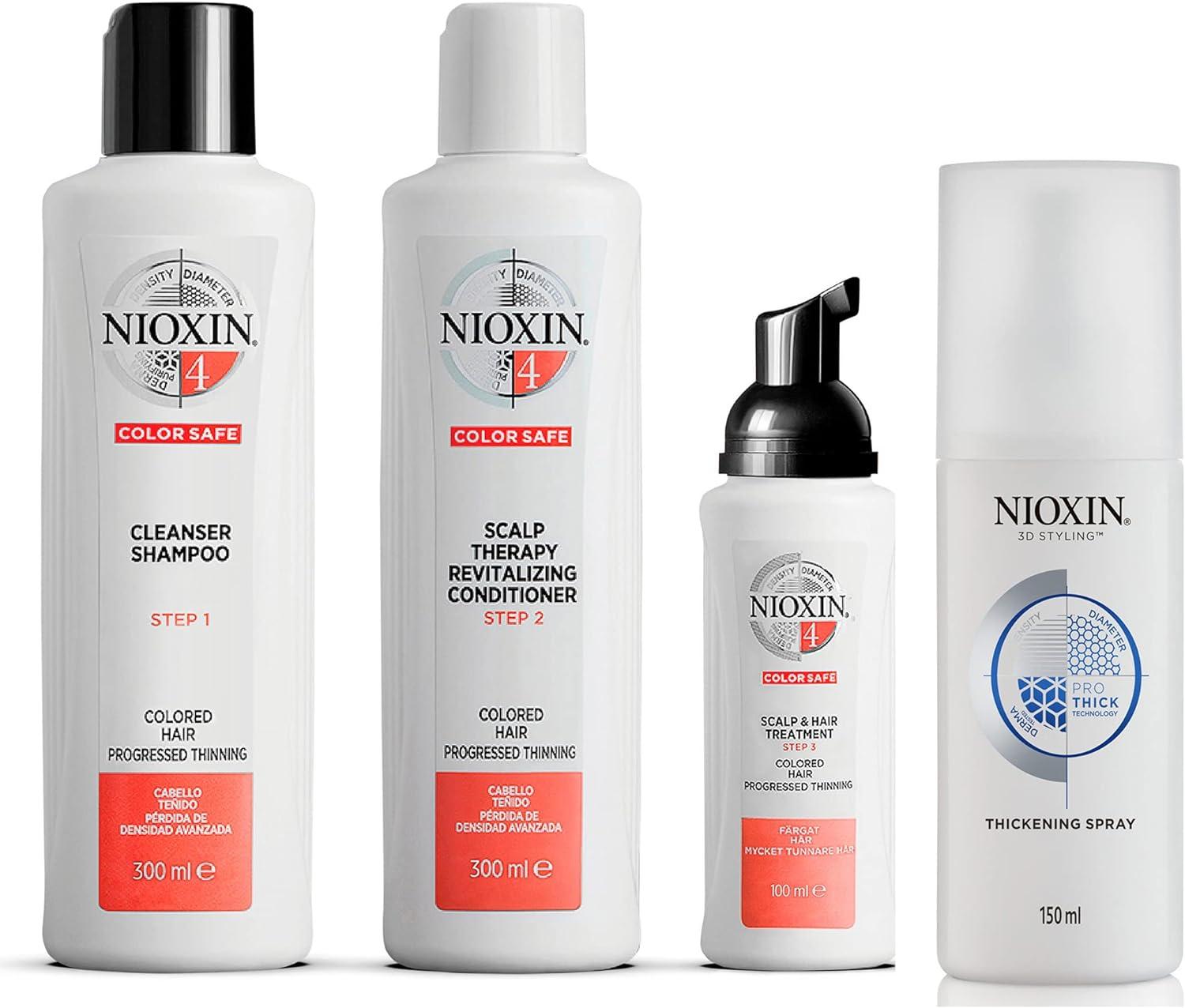 Nioxin 3-Part System | System 4 | Coloured Hair with Progressed ...