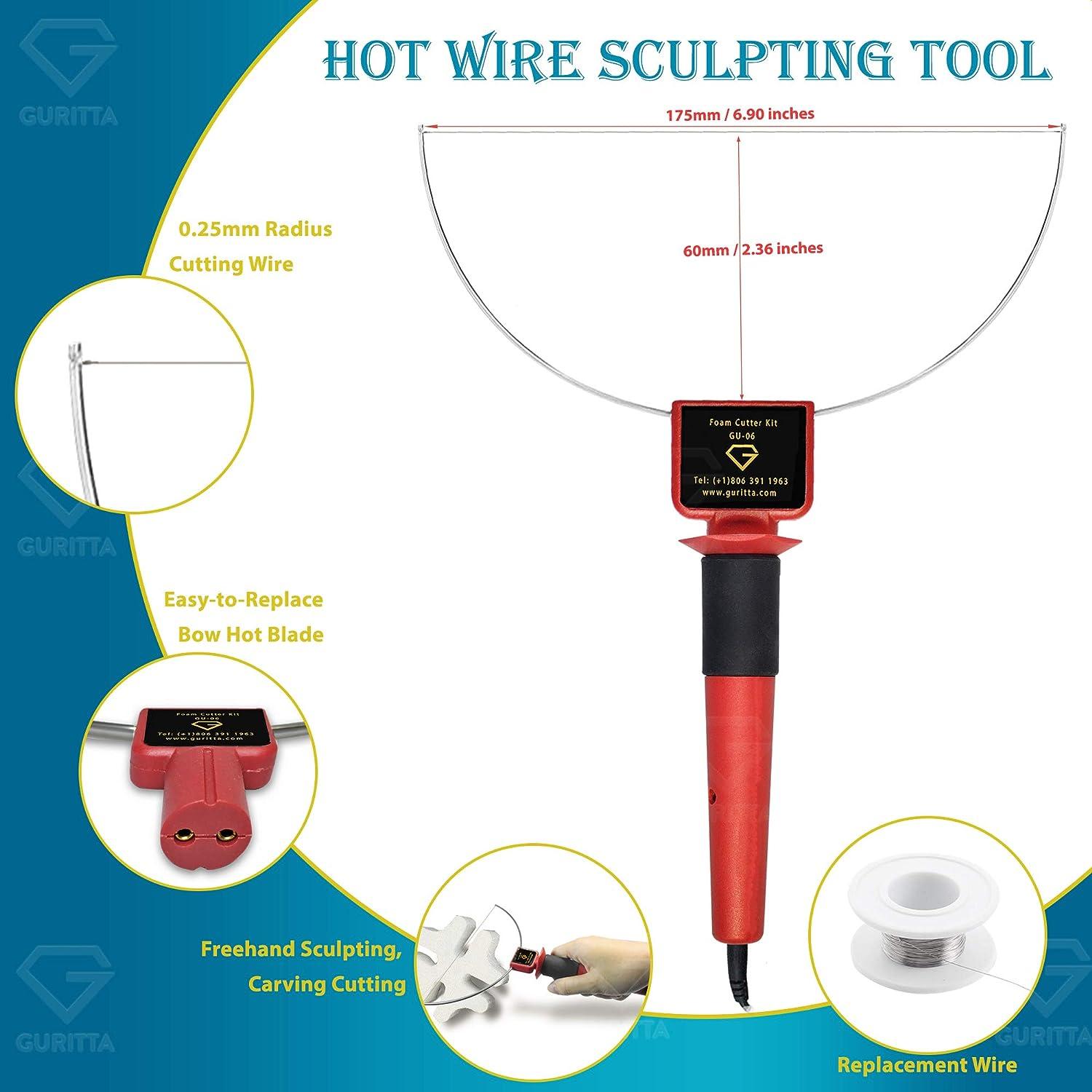 Hot Wire Styrofoam Cutter - Red 24W | Precise Styrofoam Cutting Tool ...