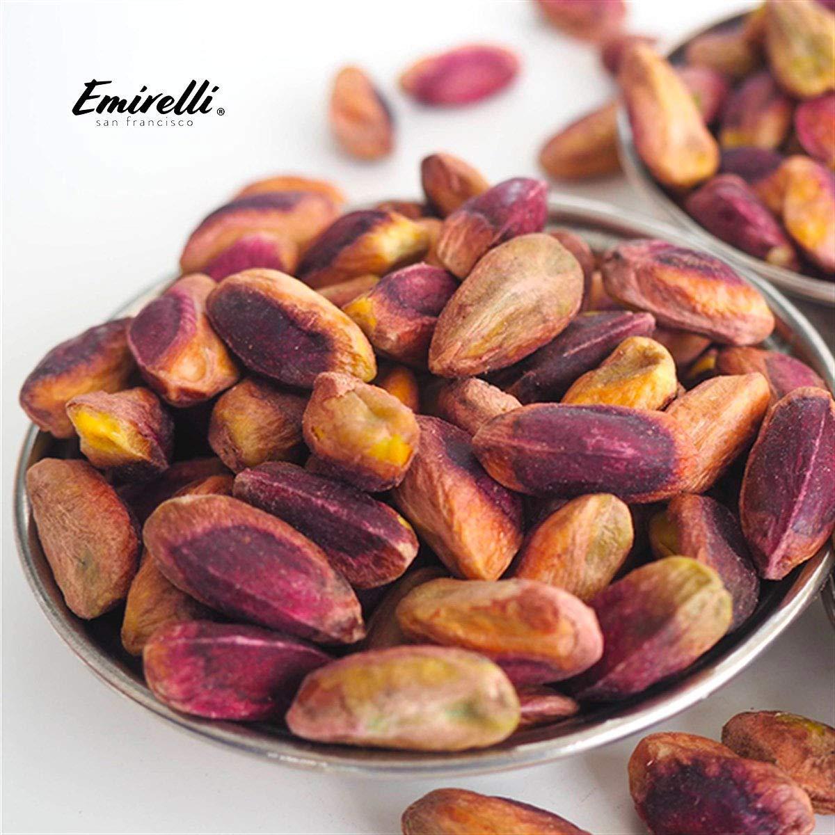 Emirelli Roasted and Salted Turkish Antep Pistachios - Non GMO Vegan ...