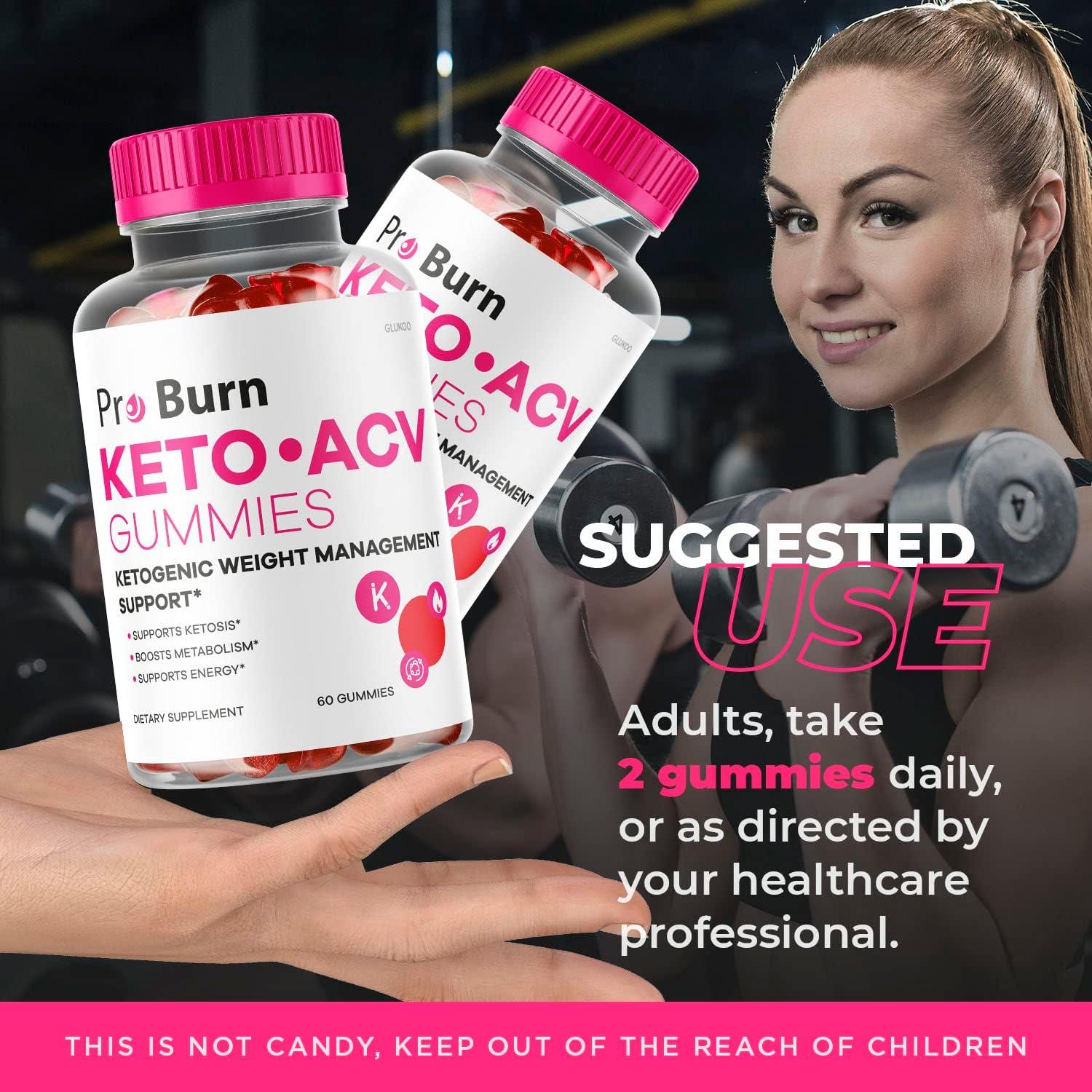 Pro Burn Keto Gummies - 3 Pack ACV Weight Loss Supplement for 90 Days | Buy Now with Express ...